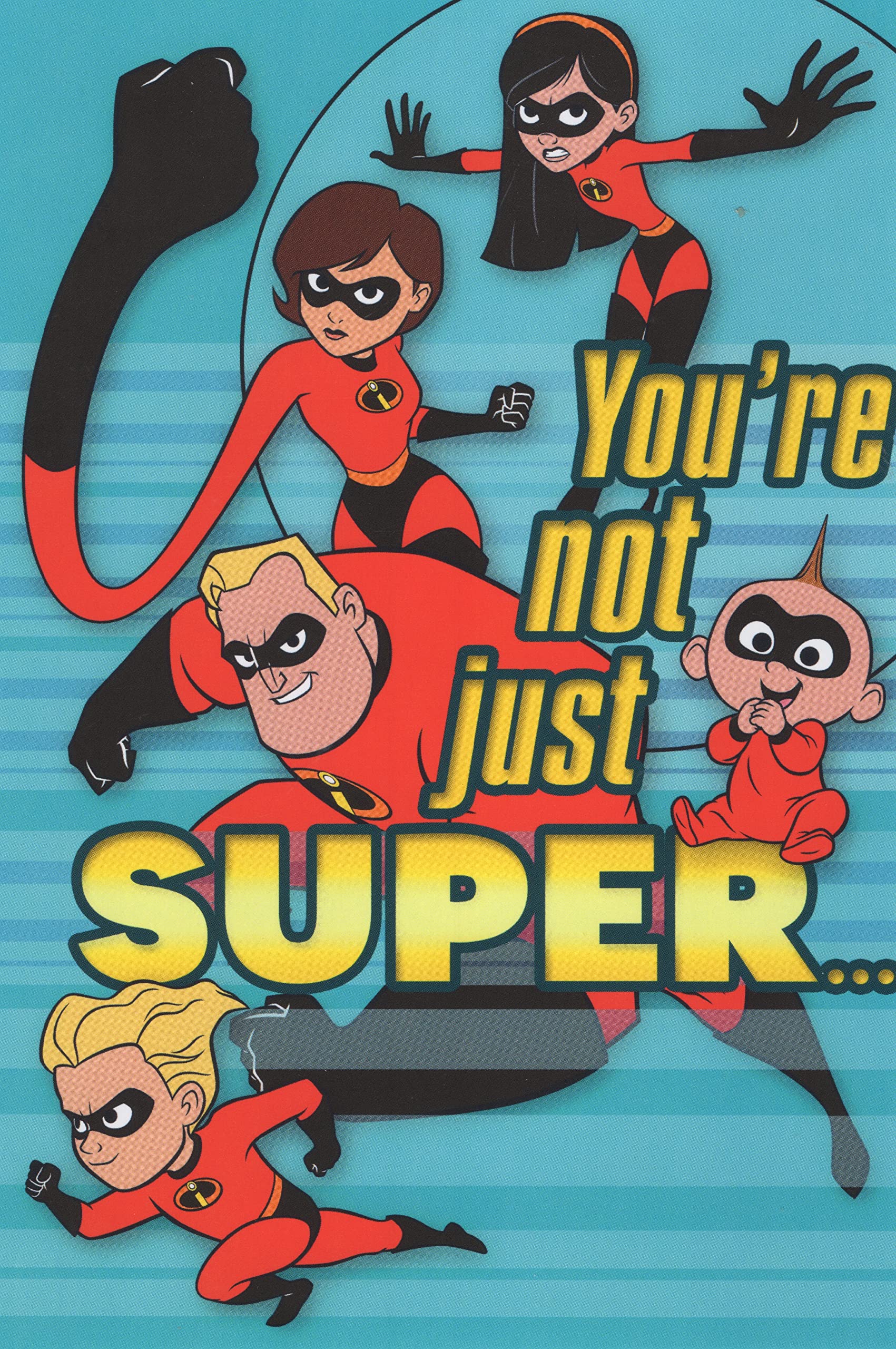 Heartline The Incredibles Happy Birthday Card - You're Incredible! Hope ...