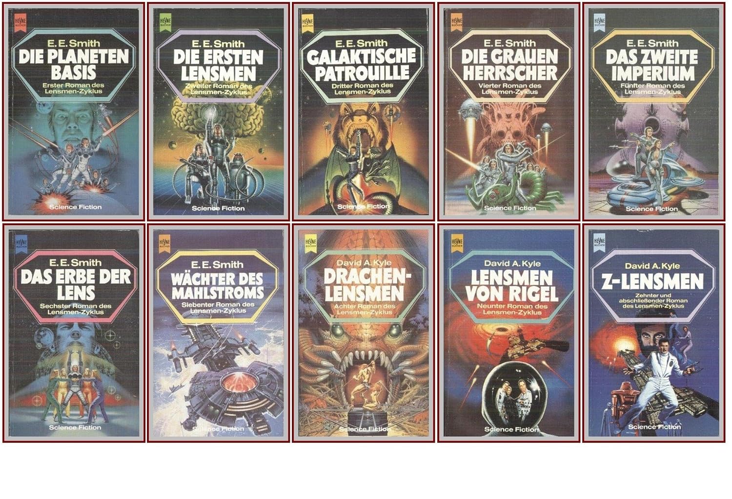 Lensmen Zyklus (Planeten-Basis, Die ersten Lensmen, Galaktische ...