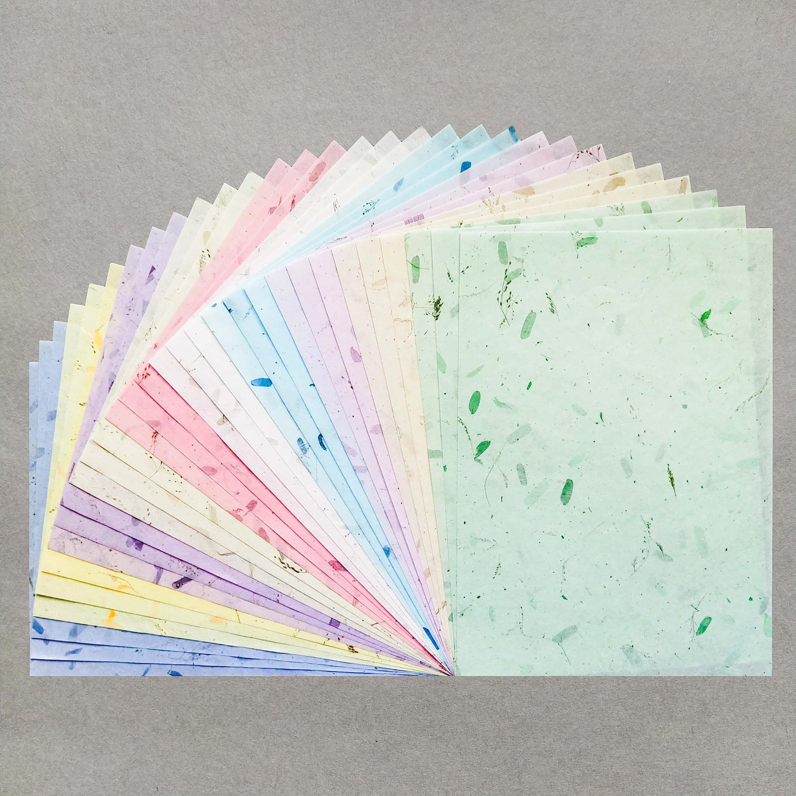Amazon.com : KZ Studio - Assorted A4 Tamarind Kozo Paper Set 30 Sheets ...