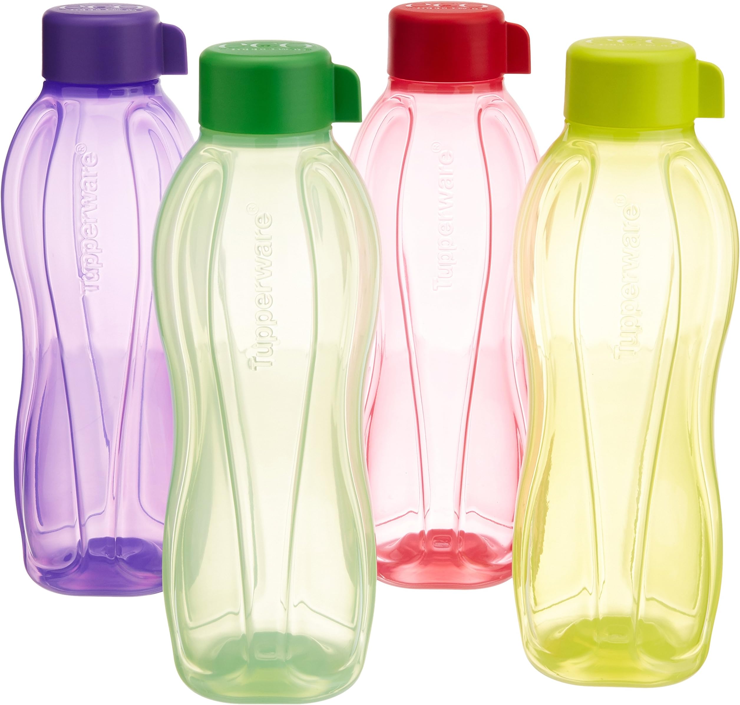 Tupperware Plastic Eco Fridge Bottle 1 Liter, Screw Cap (Set Of 1 ...