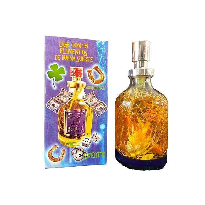 Buy Buena Suerte Perfume Aceite 45 Elements Of Good Luck Oil | Liga con ...