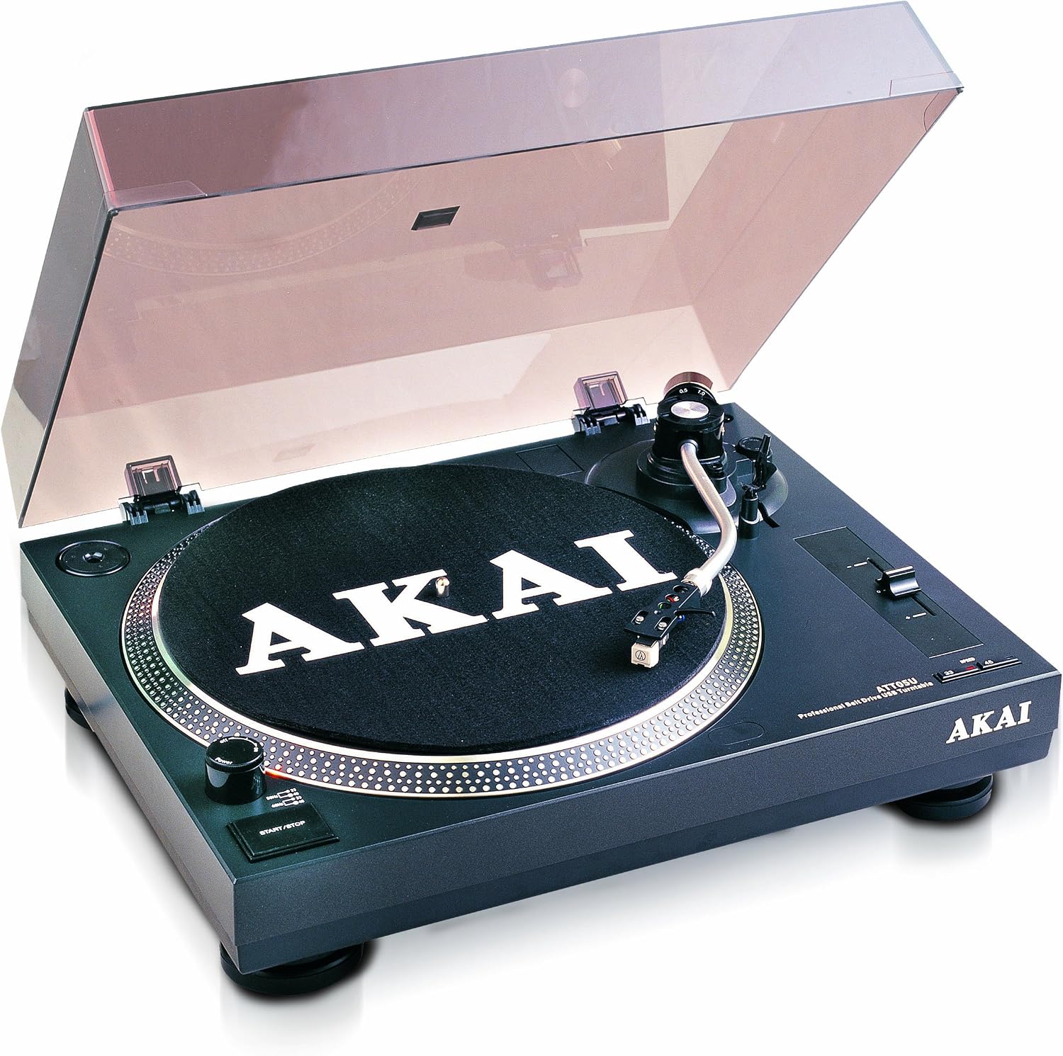 Akai ATT05U Record Player 330 mm USB 2.0 : Amazon.co.uk: Electronics ...