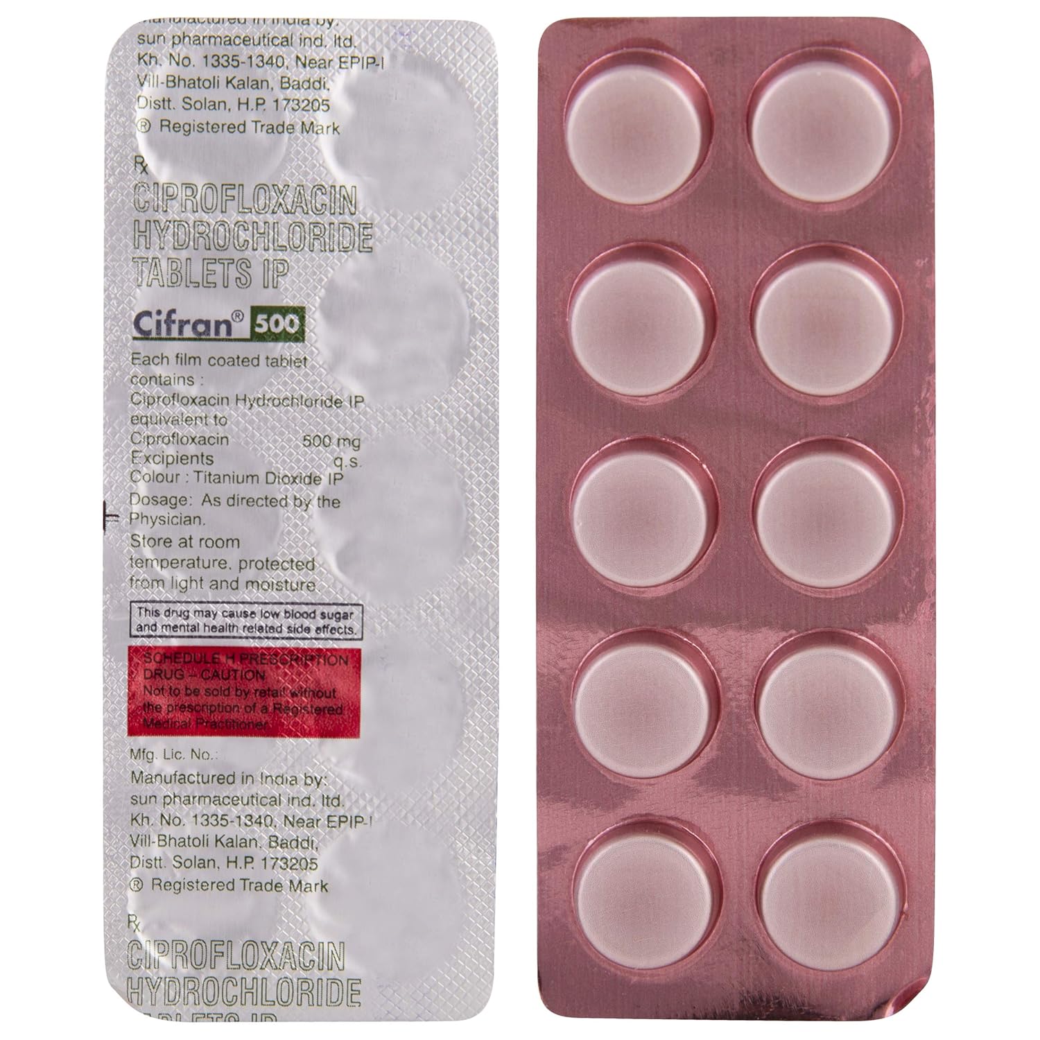 Cifran 500 - Strip of 10 Tablets : Amazon.in: Health & Personal Care