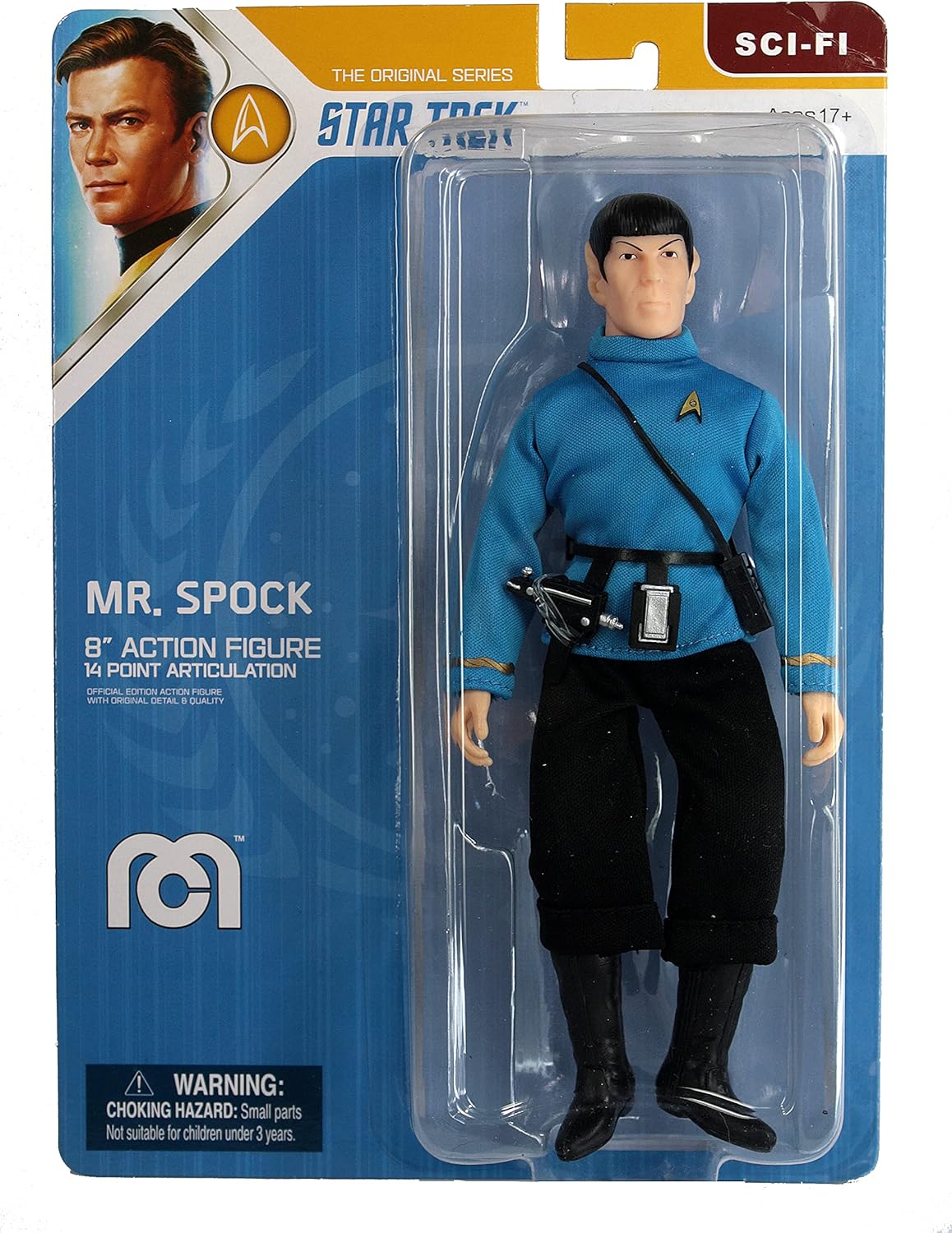 Amazon.com: Mego Star Trek: Spock 8" Action Figure, Multicolor : Toys ...