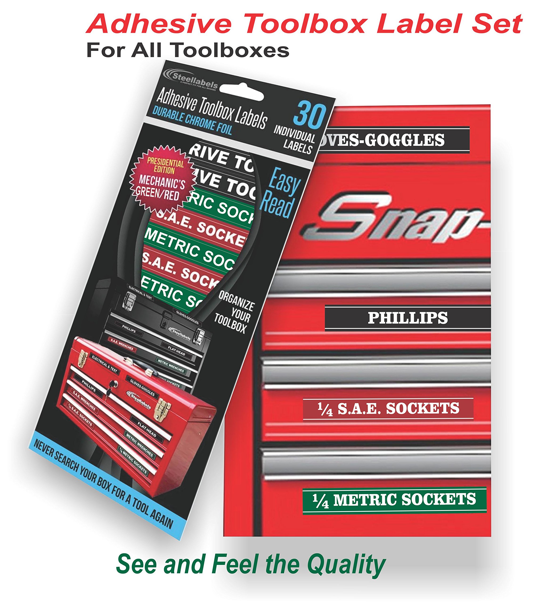 Snapklik.com : Steellabels Adhesive Toolbox Labels Plus And Master Set ...