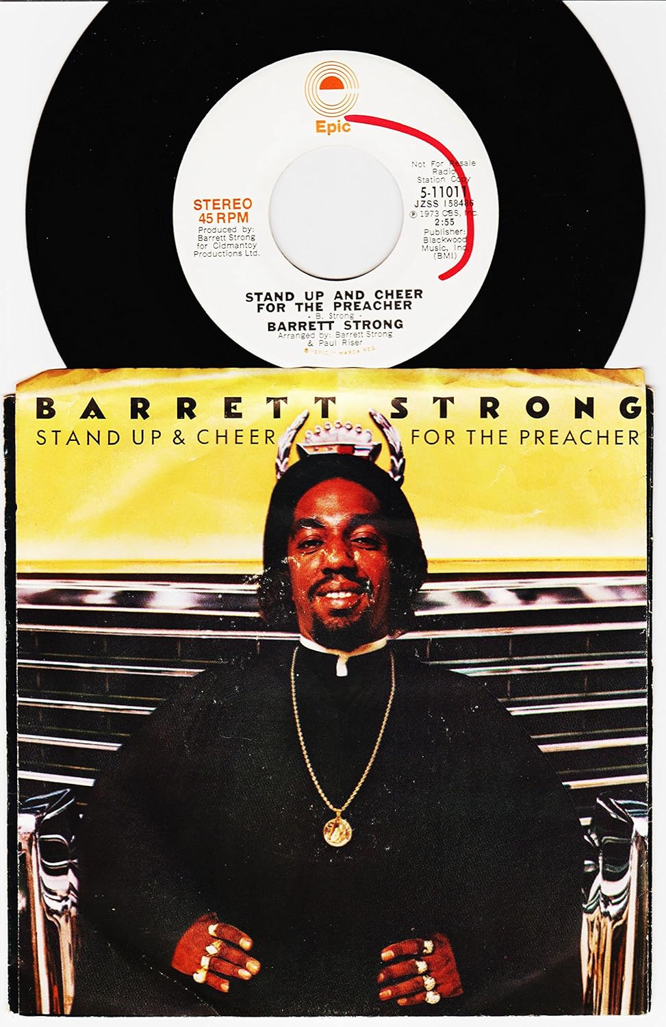 BARRETT STRONG, BARRETT STRONG - STAND UP AND CHEER FOR THE PREACHER (7 ...