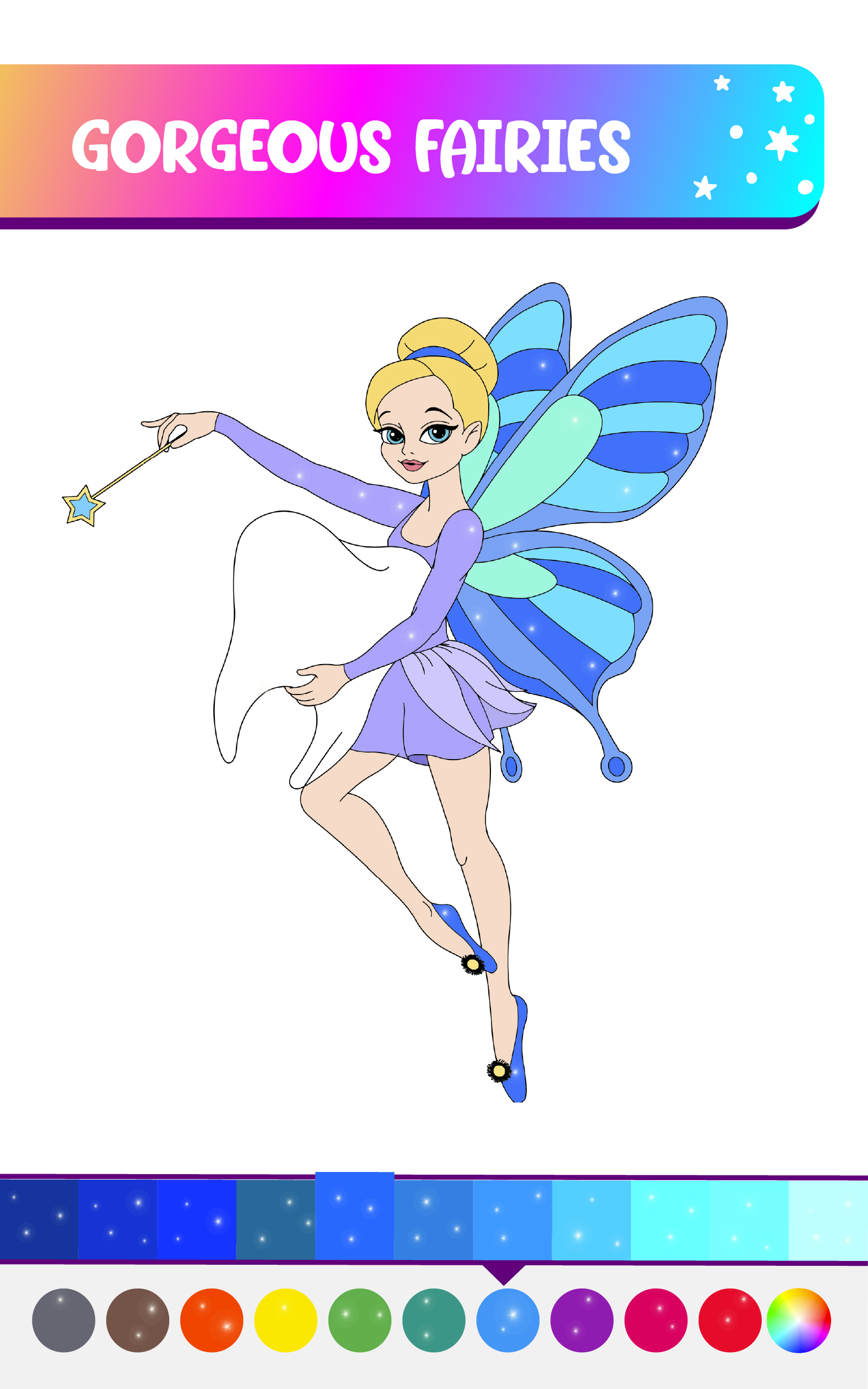 Kids Games: My Little Fairy Coloring Book - App on Amazon Appstore