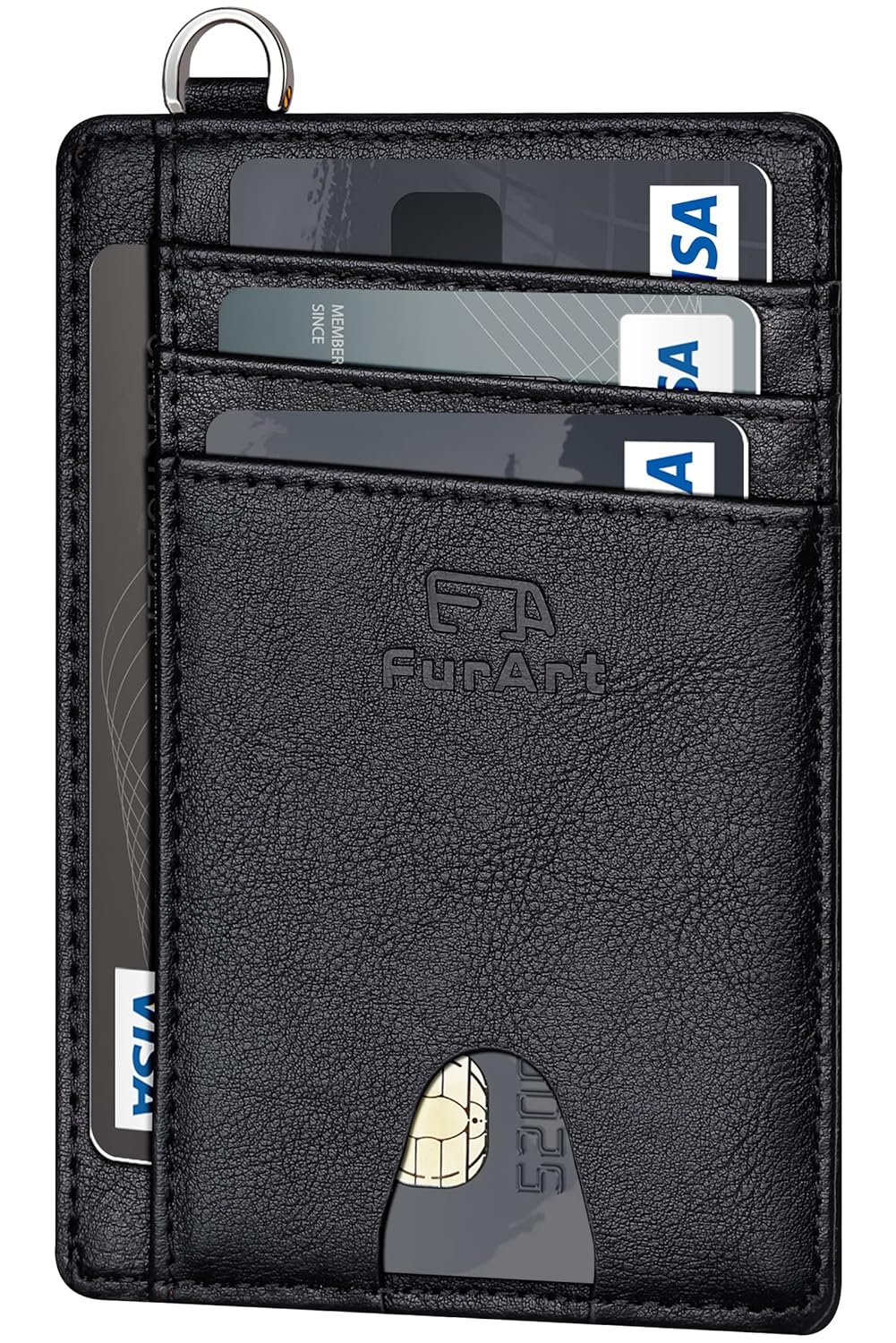 Buy FurArt Slim Minimalist Wallet, Front Pocket Wallets, RFID Blocking ...
