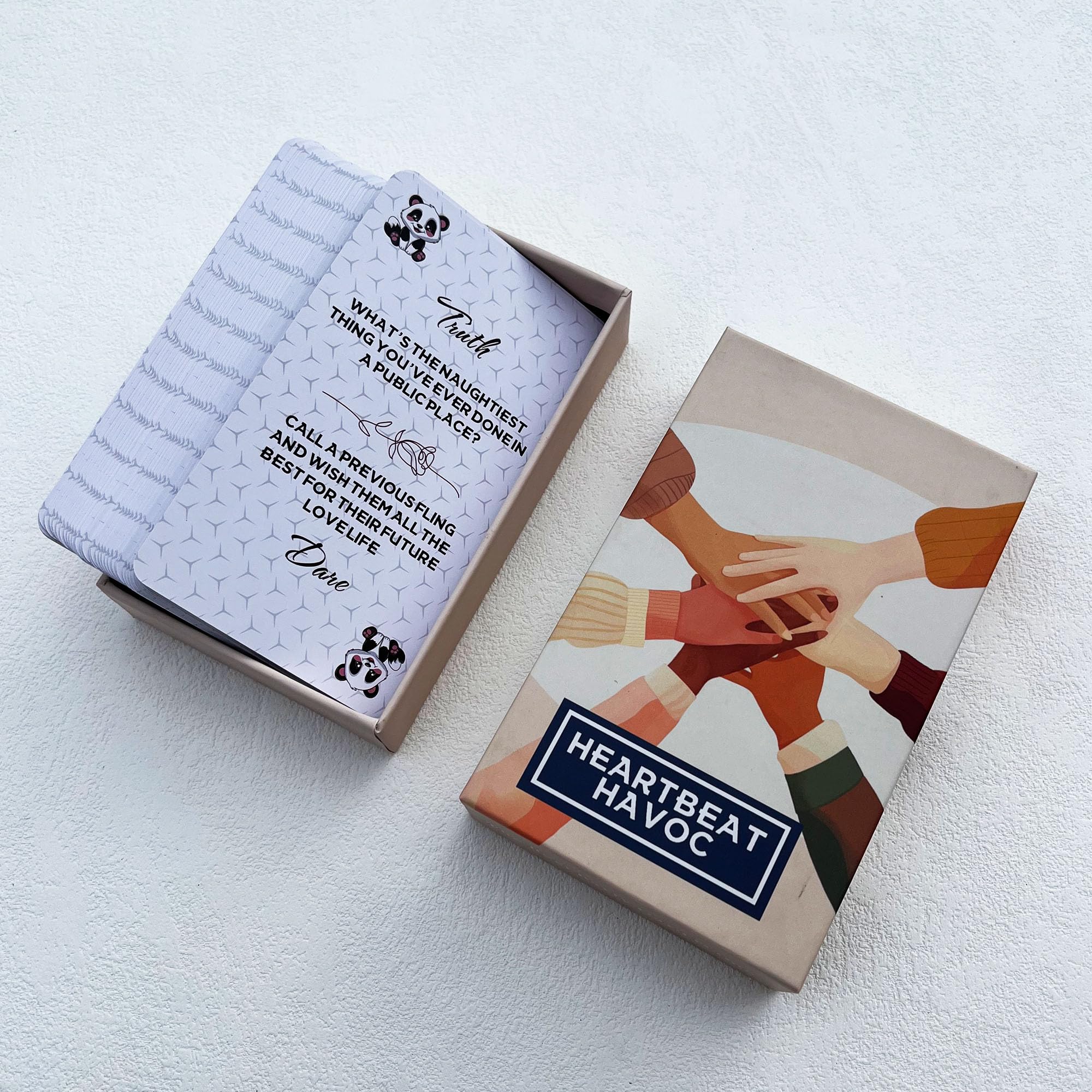 Amazon.com: GZHBAE Truth or Dare Card Game, Family Interactive Card ...