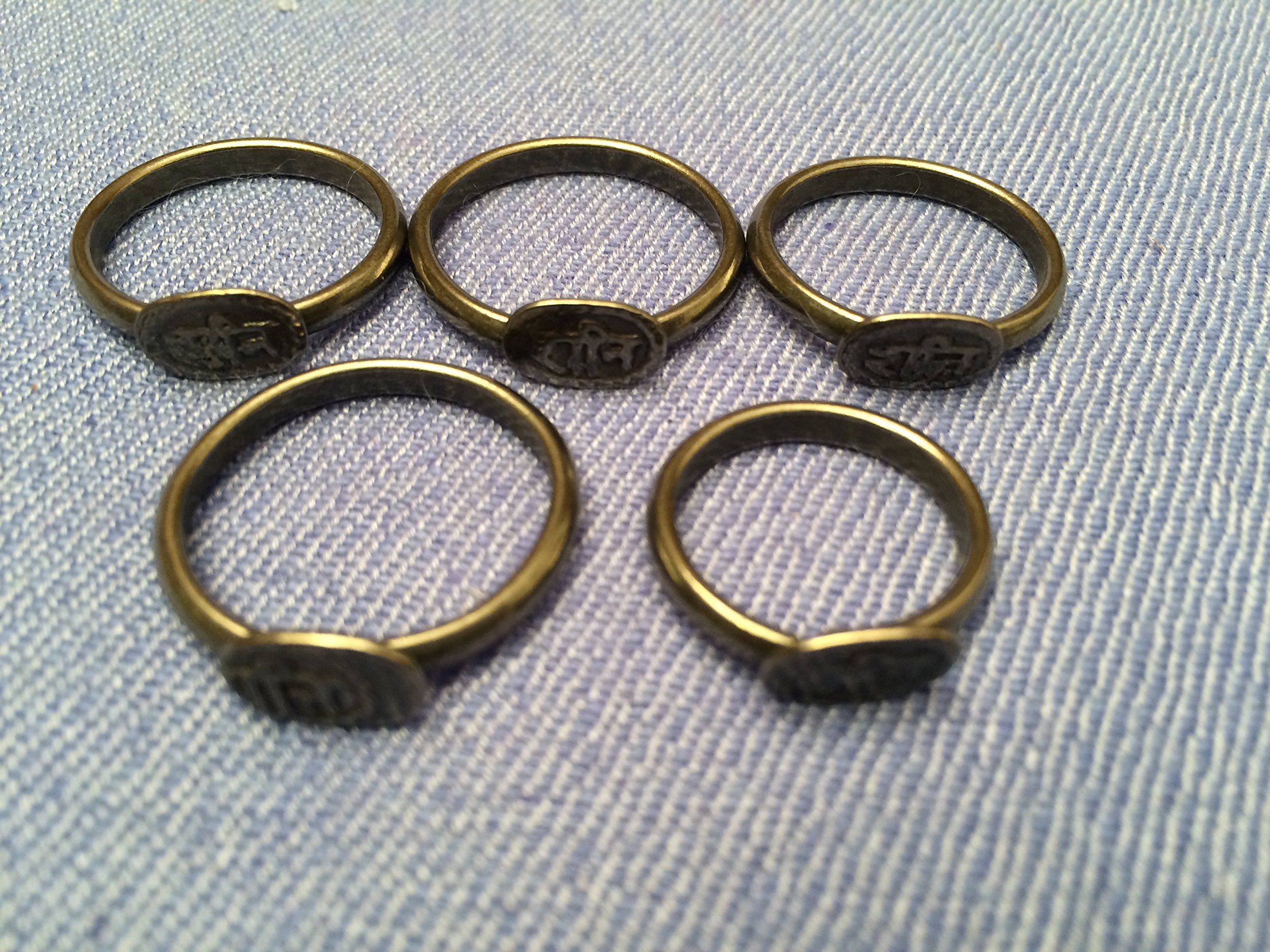 Buy SHANI IRON RING / SHANI IRON SHANI RING HINDU MEDITATION YOGA SHANI ...