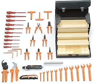 Stanley Proto Facom FC-2184C.VSE 1000-volt VSE Set, 39-Piece : Amazon ...