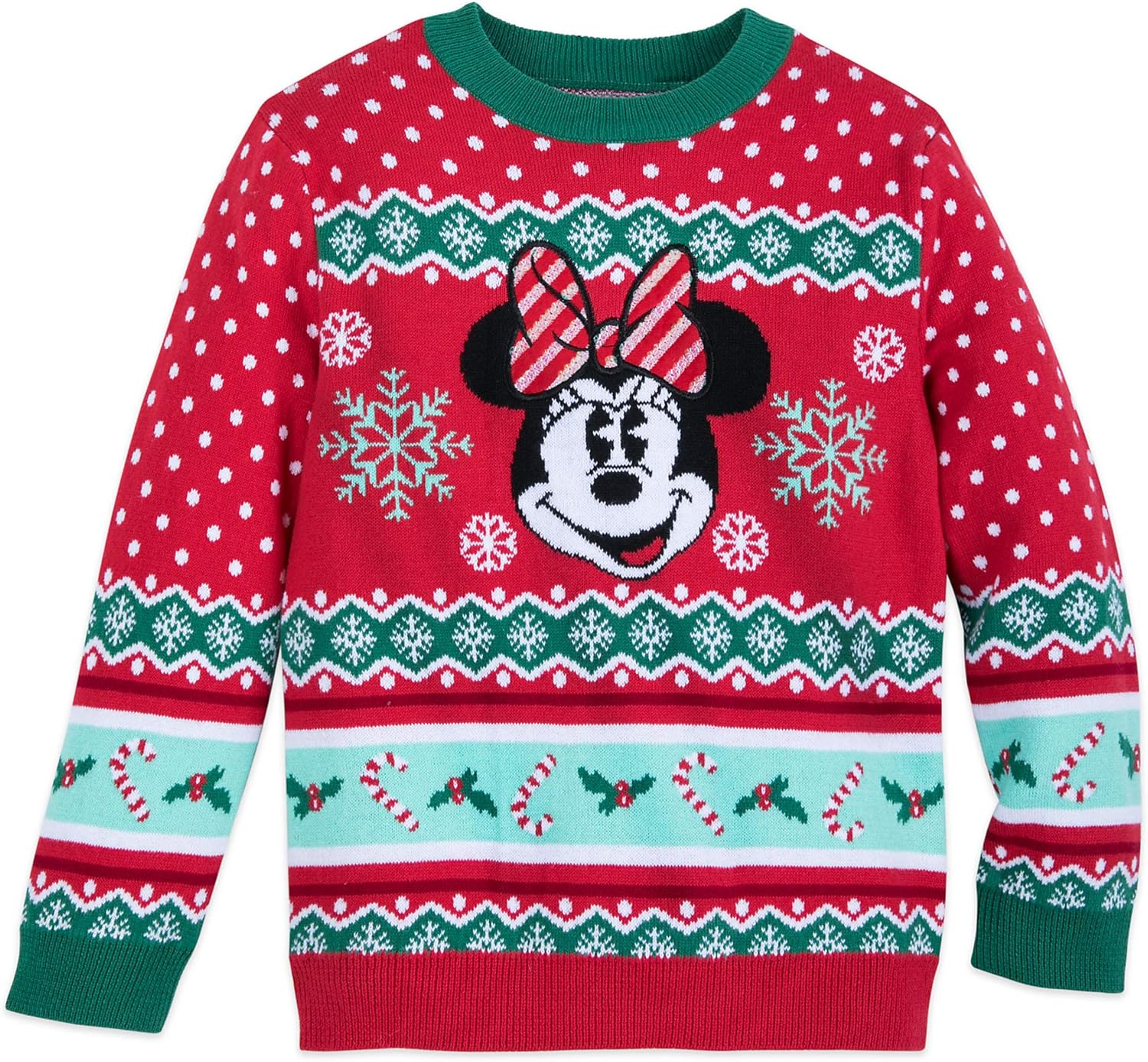 Amazon.com: Disney Minnie Mouse Family Holiday Sweater for Girls Size 4 ...