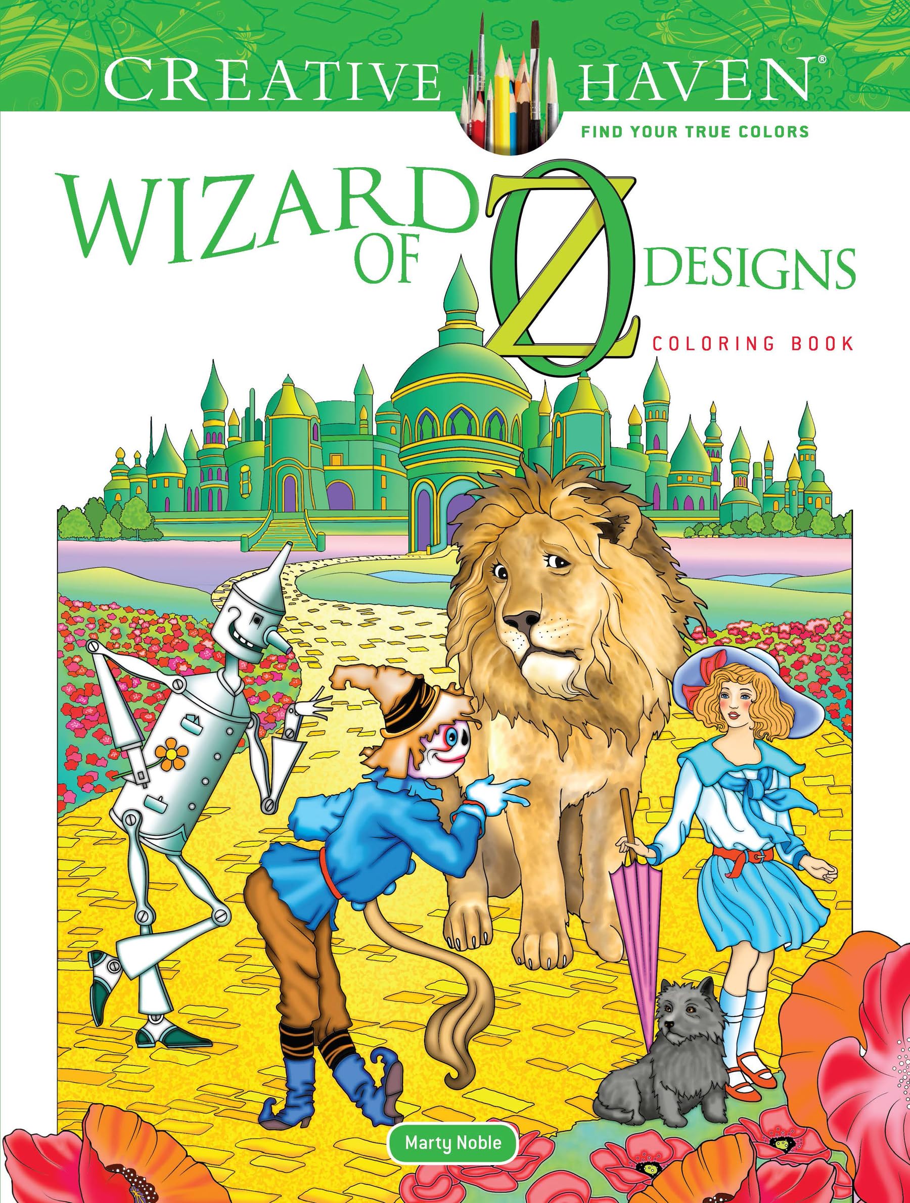 Amazon.com: Creative Haven Wizard of Oz Designs Coloring Book: Relax ...