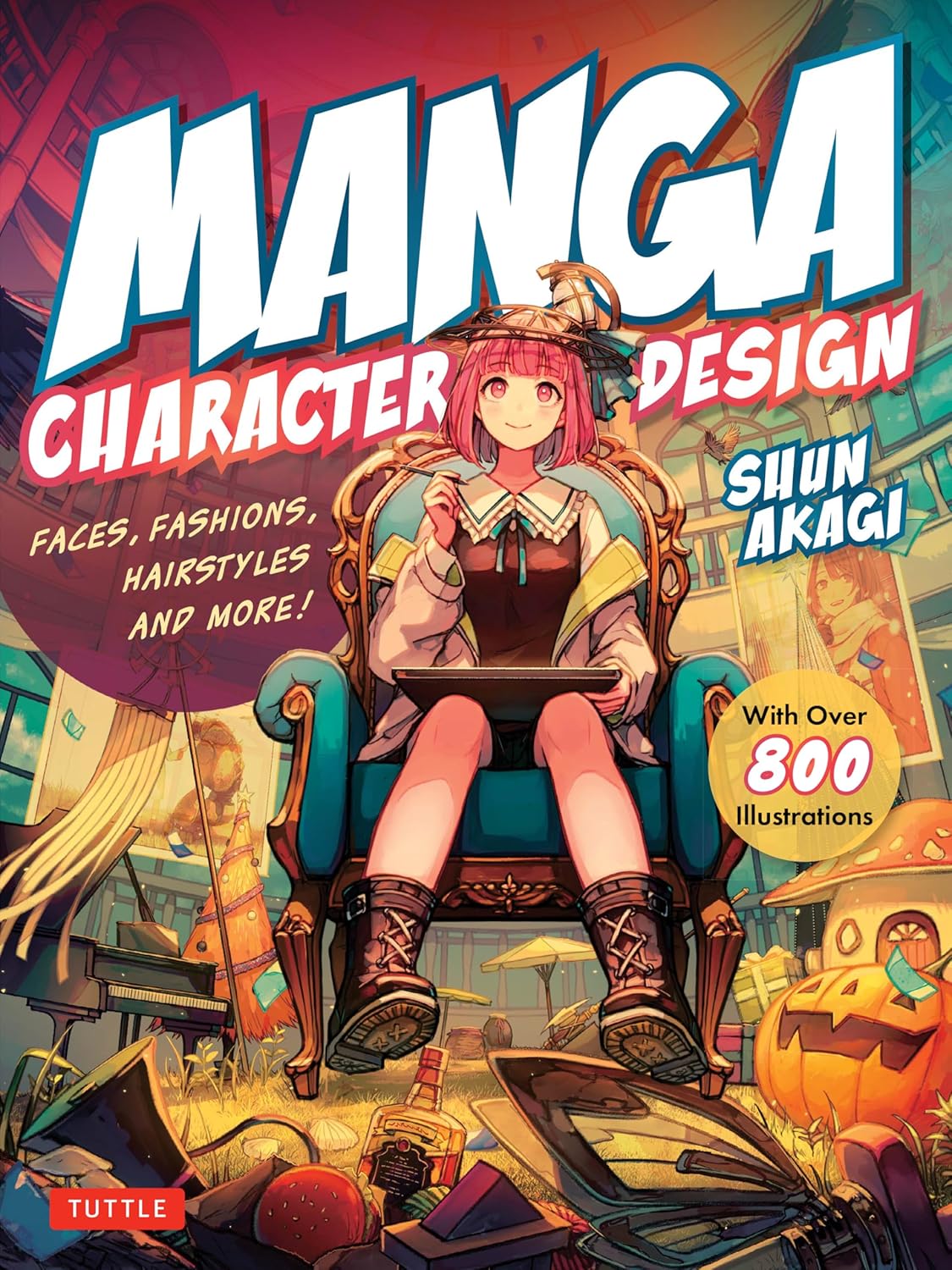 Amazon.com: Manga Character Design: Faces, Fashions, Hairstyles and ...