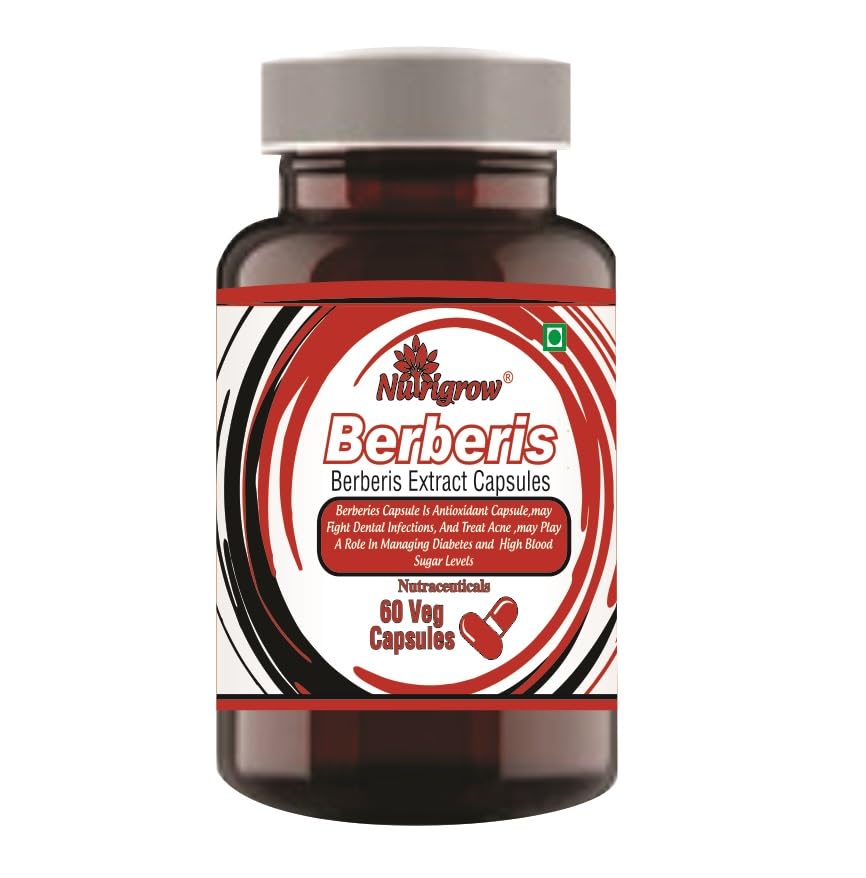 Buy Berberis Extract capsules Helps in Control Blood Sugar, Cardio and ...