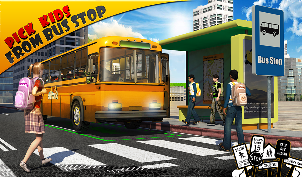 Schoolbus Driver 3D SIM - App on the Amazon Appstore