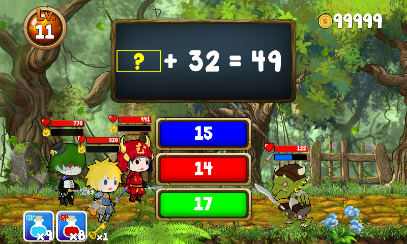 Fantasy Math Quiz RPG - Math Fantasia - App on Amazon Appstore