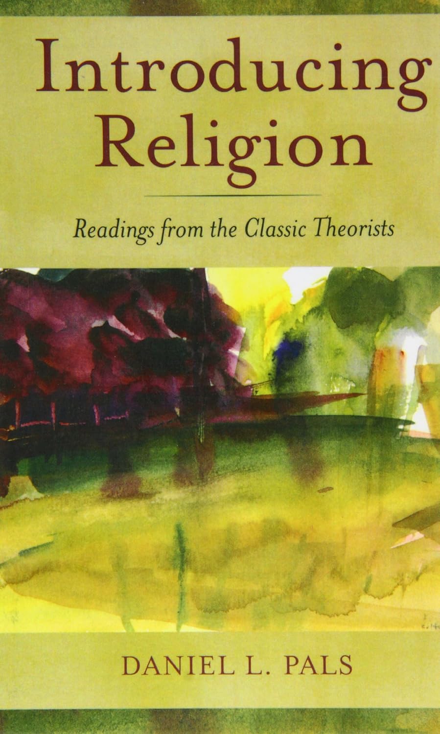 Introducing Religion: Readings from the Classic Theorists: Pals, Daniel ...