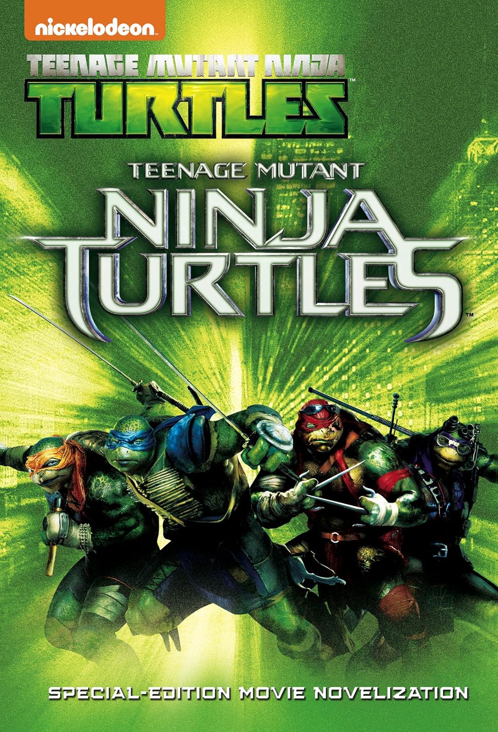 Teenage Mutant Ninja Turtles Special Edition Movie Novelization ...