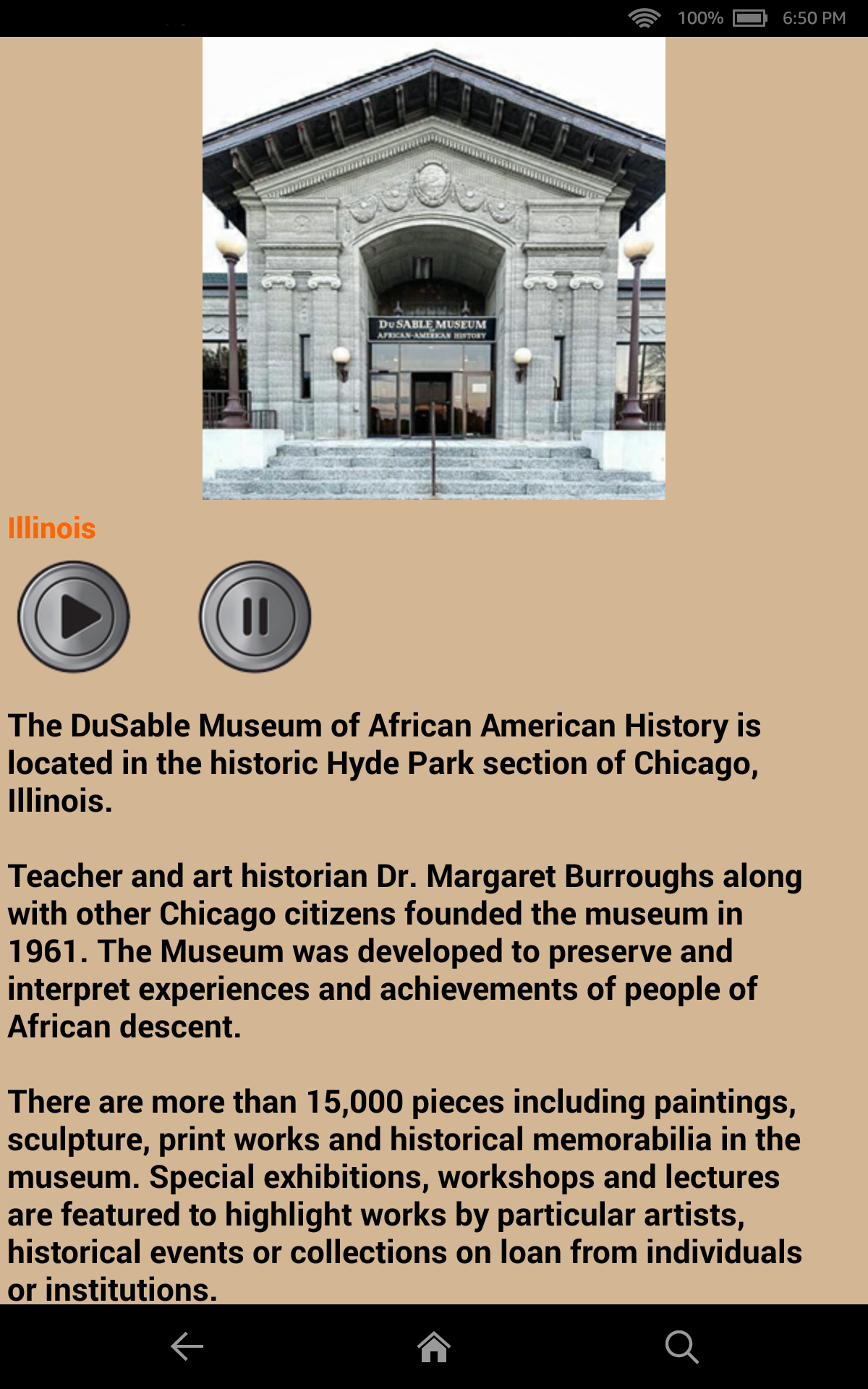 Black History Museums - App on Amazon Appstore