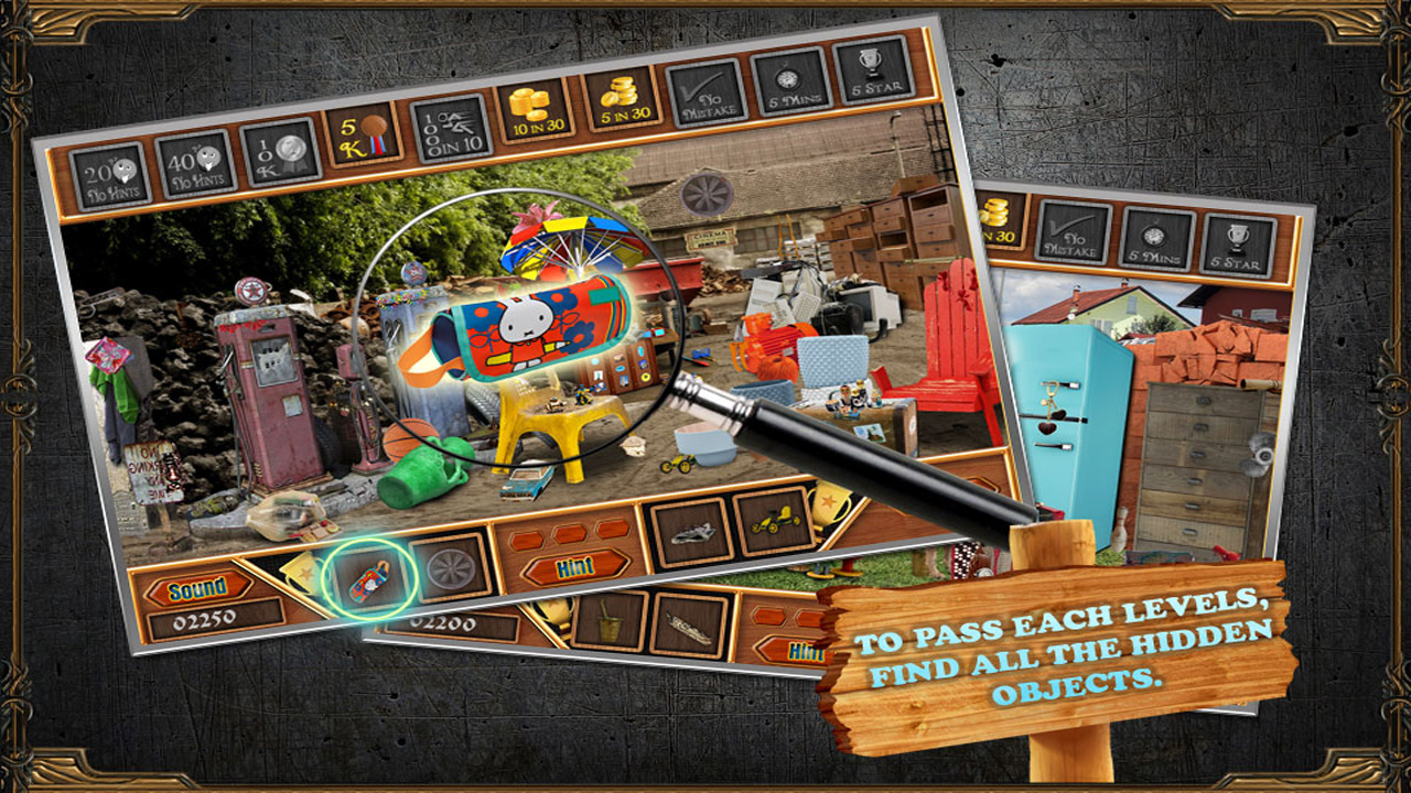 New Hidden Objects Game - Scrap That - Find 400 new hidden objects in ...