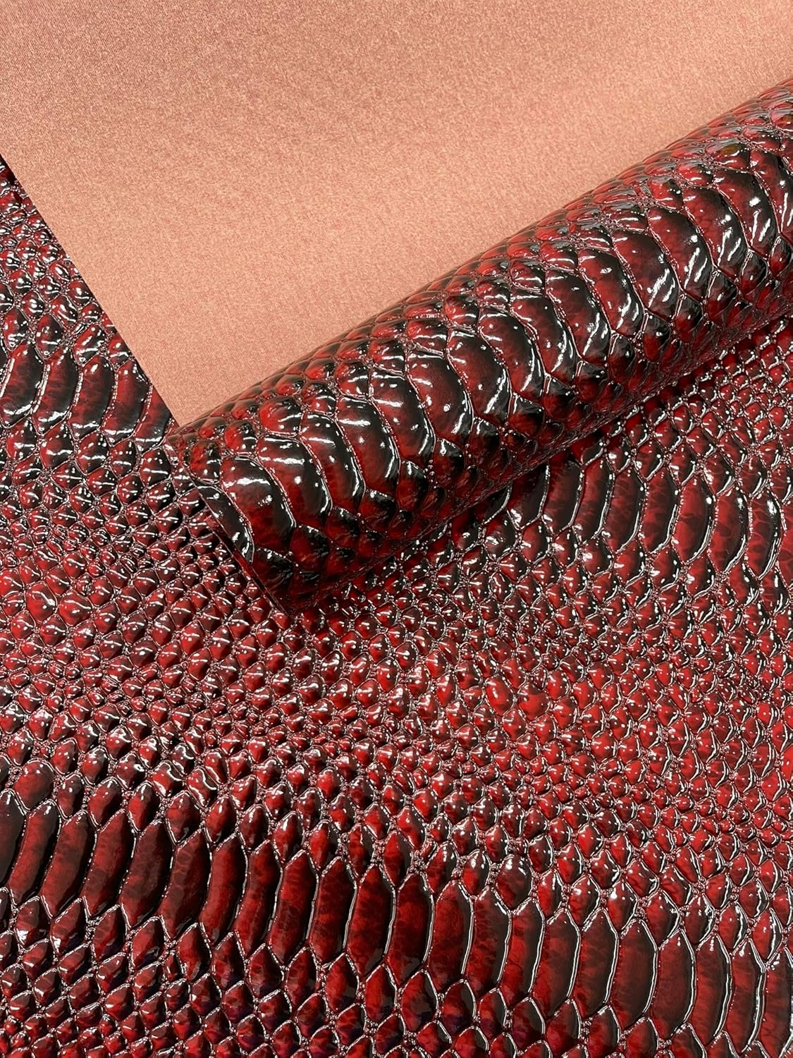 Amazon.com: New Creations Fabric & Foam Inc, Cobra Snake Shiny Vinyl 3D ...