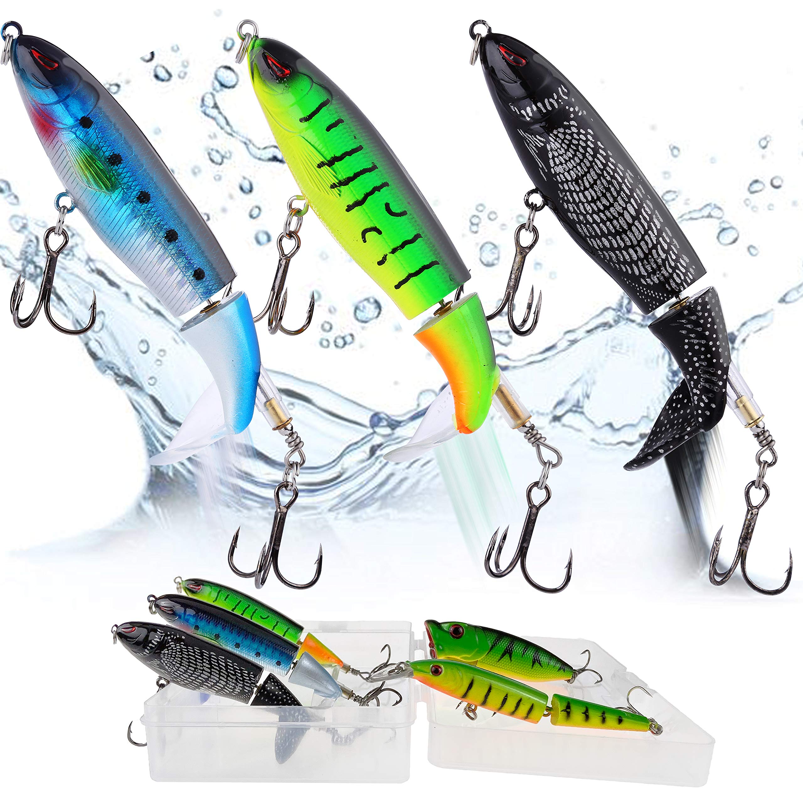 Fishing Lures Set,Fishing Lures for Multi Jointed Swim Baits Slow ...