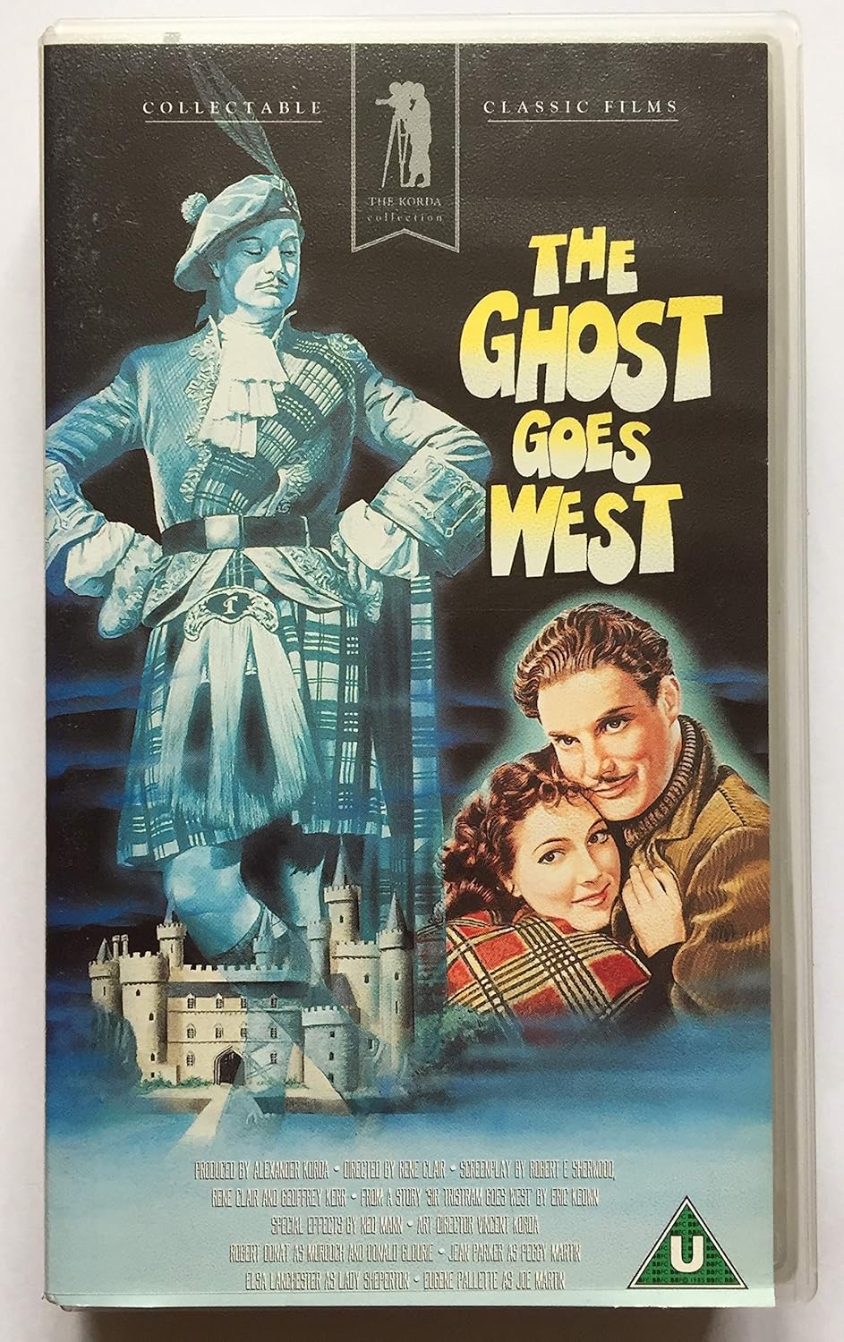 Amazon.com: The Ghost Goes West [VHS] : Robert Donat, Jean Parker ...