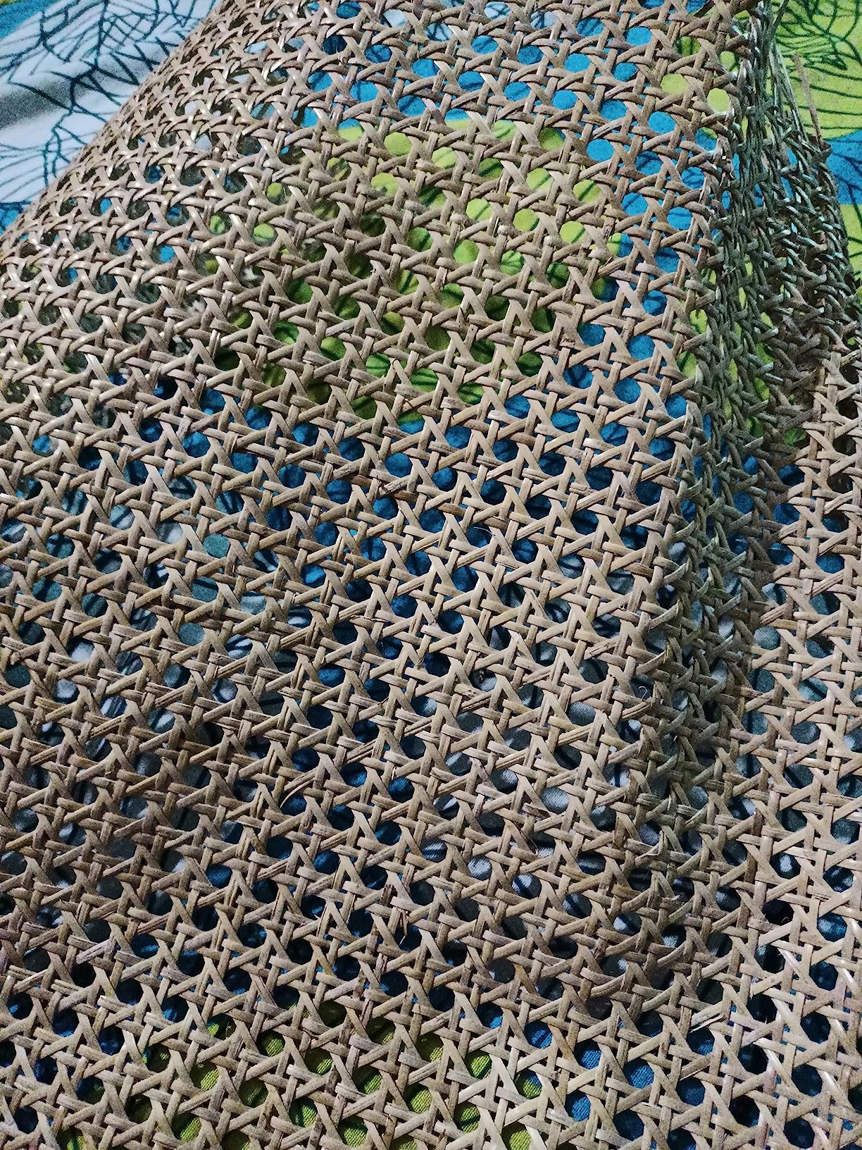 Craft Creation Cane Webbing Weaving Natural Rattan Cane Mesh Roll Home ...