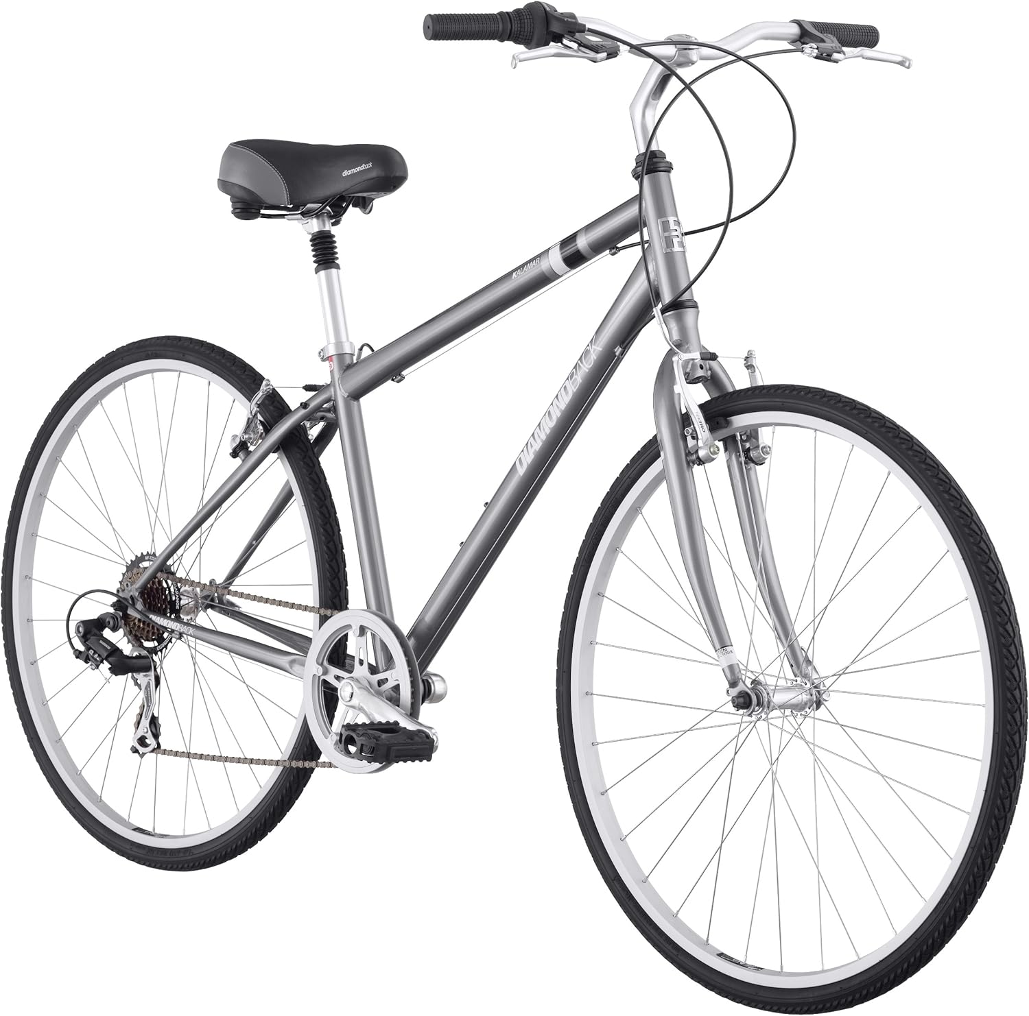 Amazon.com : Diamondback 2013 Men's Kalamar Hybrid Bike with 700c ...