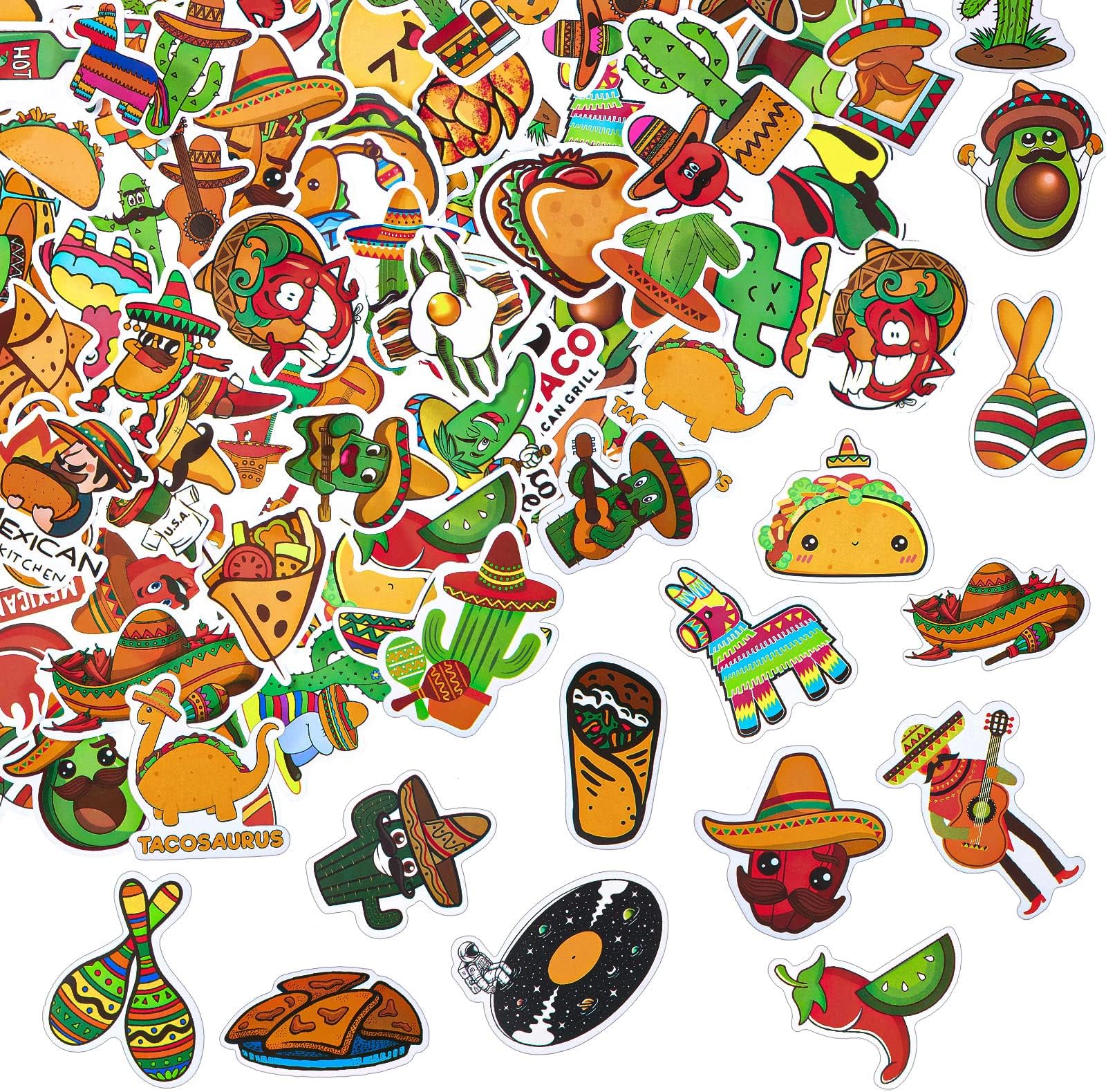Amazon.com: Taco Stickers - Perfect Taco Gifts for Taco Lovers - Look ...