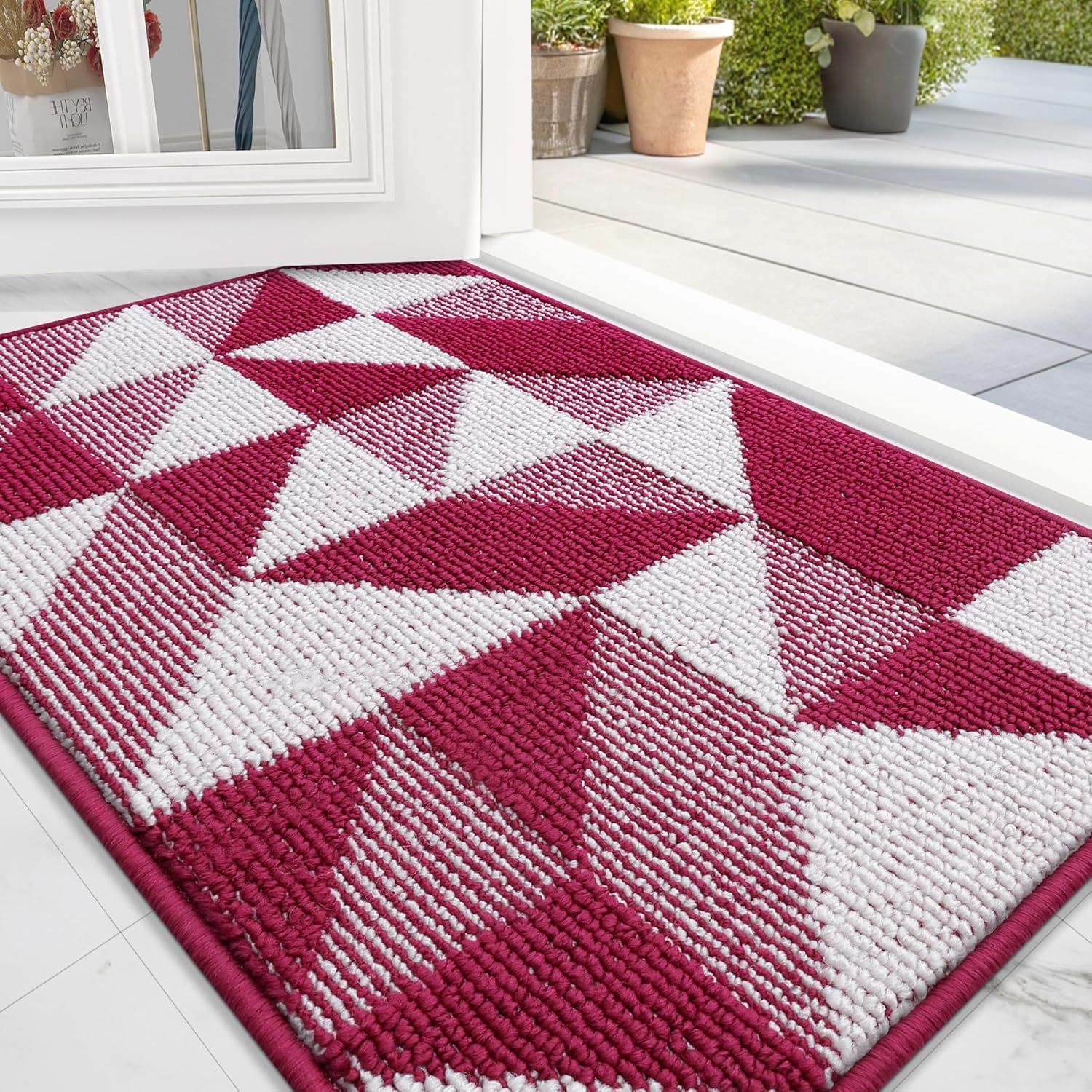 Amazon.com: OLANLY Door Mat Indoor Entrance Washable 32x20, Odor-Free ...