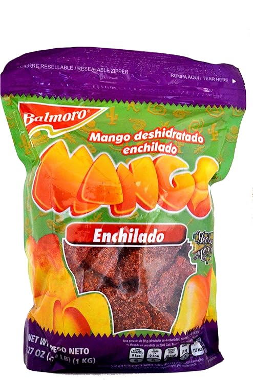 Amazon.com: Balmoro Spicy Dried Mango "NEW Presentation" (mango ...