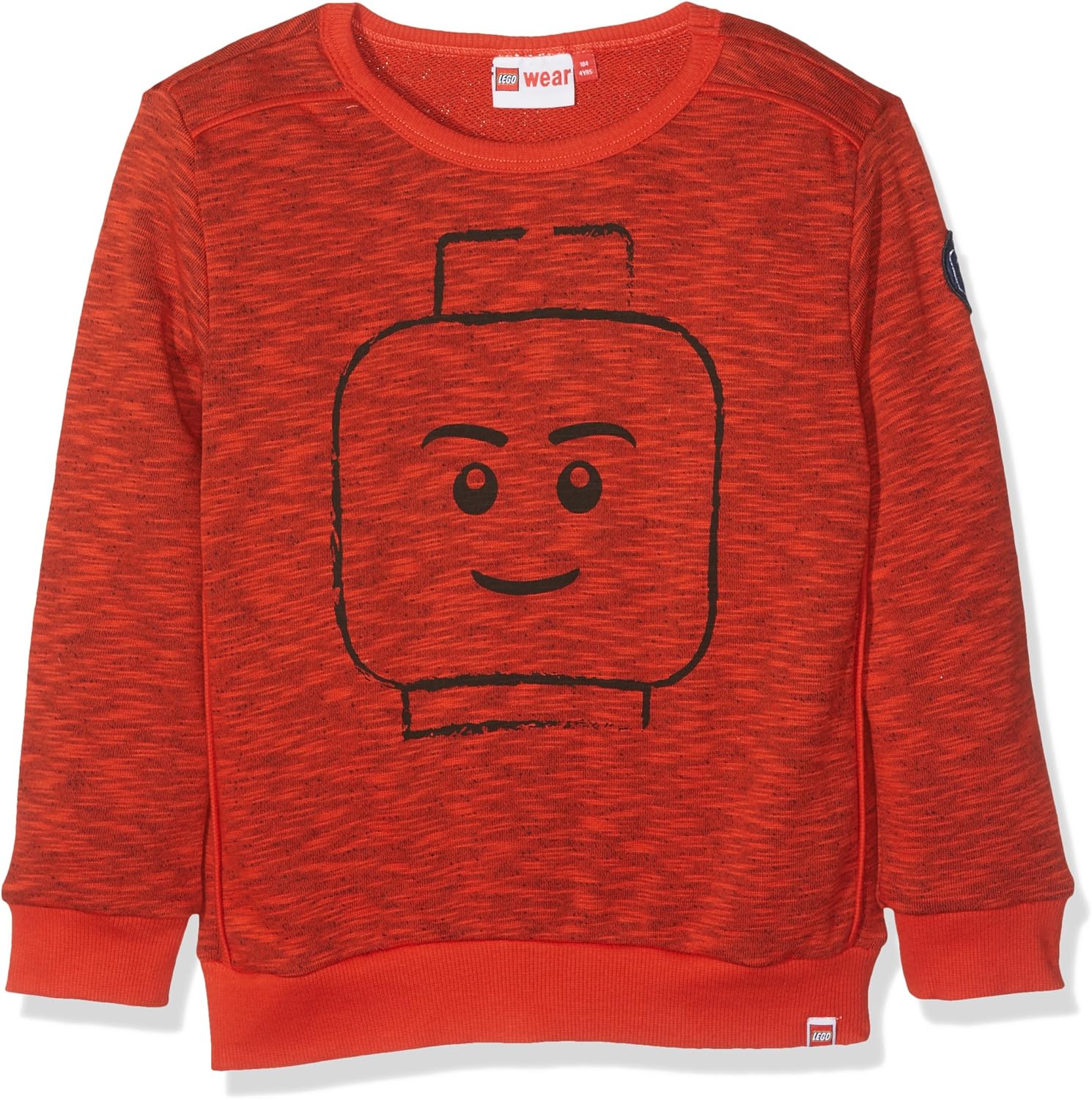 Amazon.com: LEGO Boy Saxton 606 Sweatshirts (104, Red): Clothing, Shoes ...