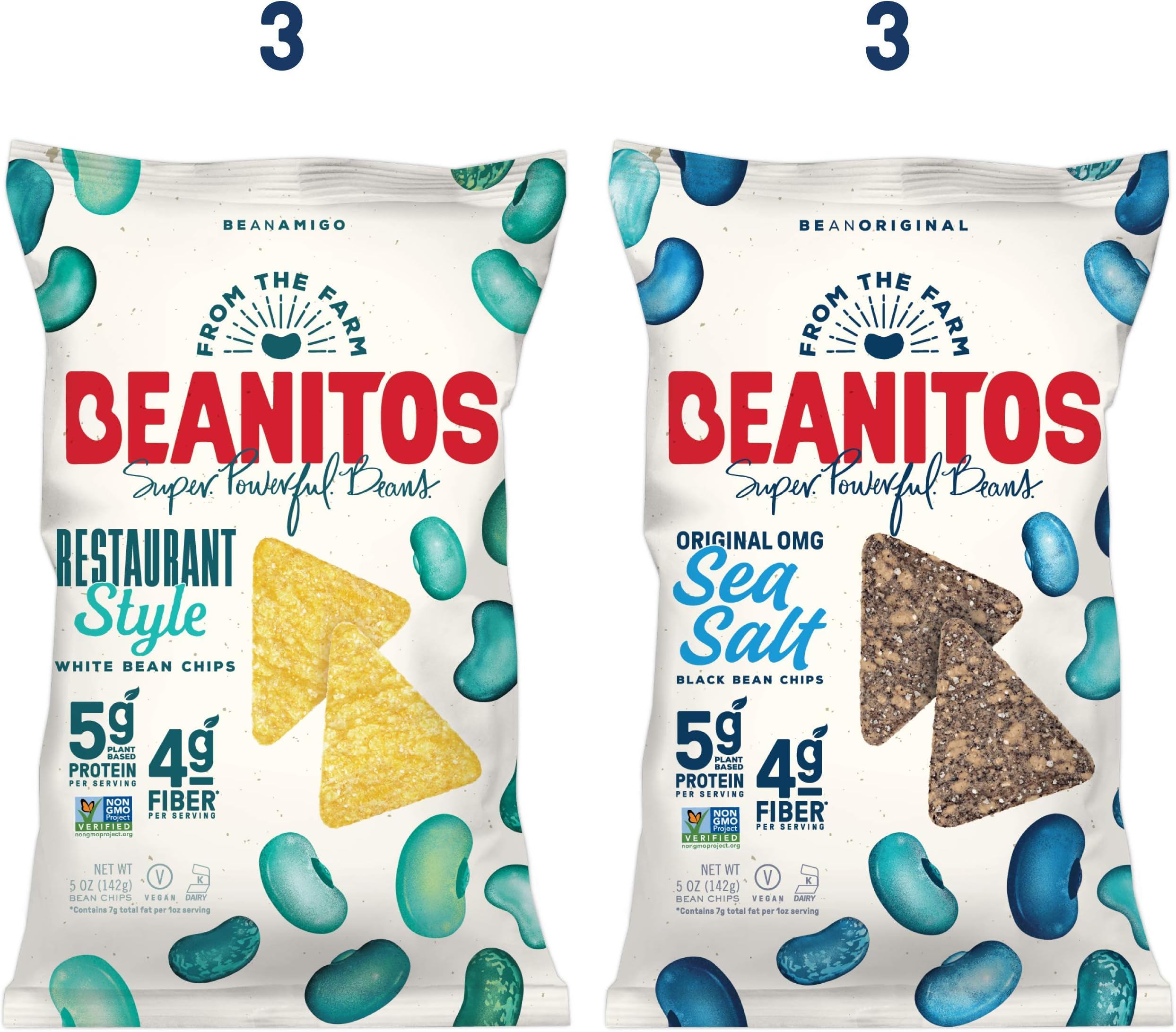 Amazon.com: Beanfields Bean Chips, High Protein and Fiber, Gluten Free ...