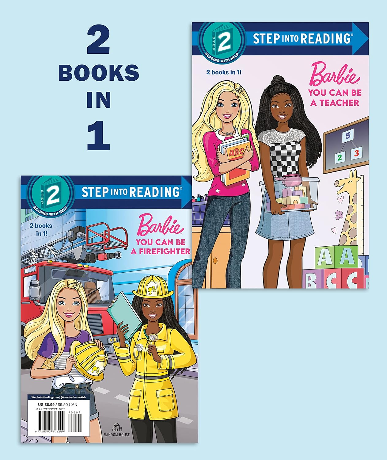 You Can Be a Teacher/You Can Be a Firefighter (Barbie) (Step into ...