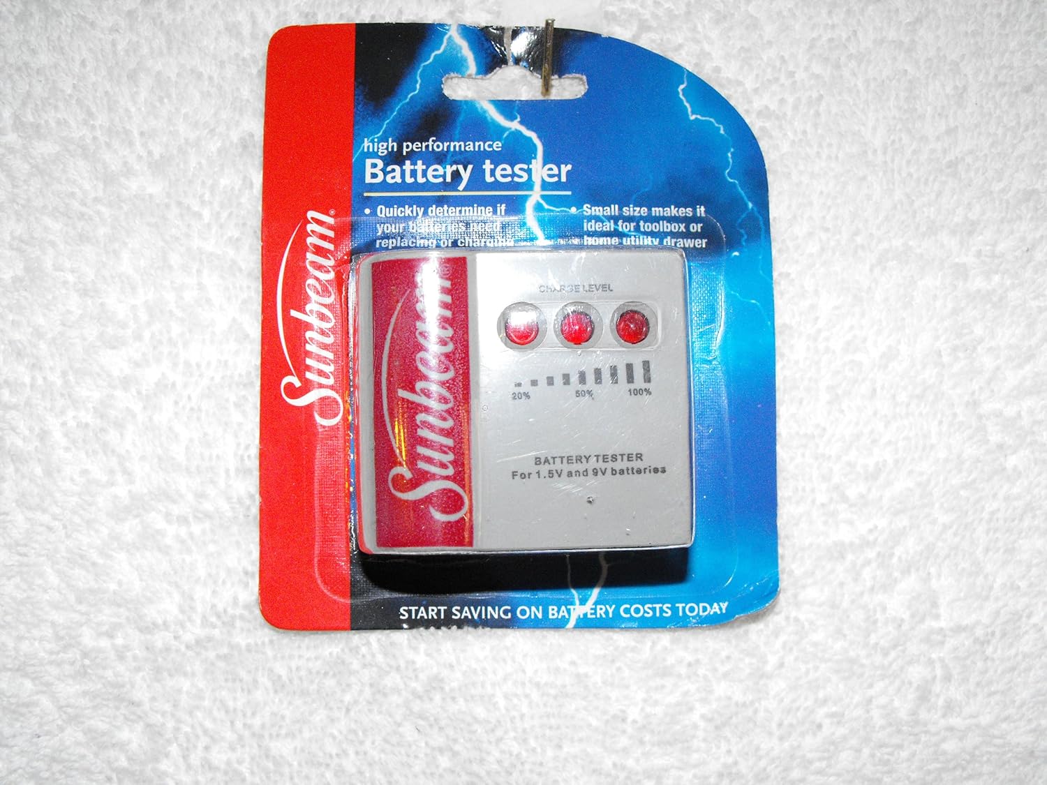 Sunbeam High Performance Battery Tester - Amazon.com