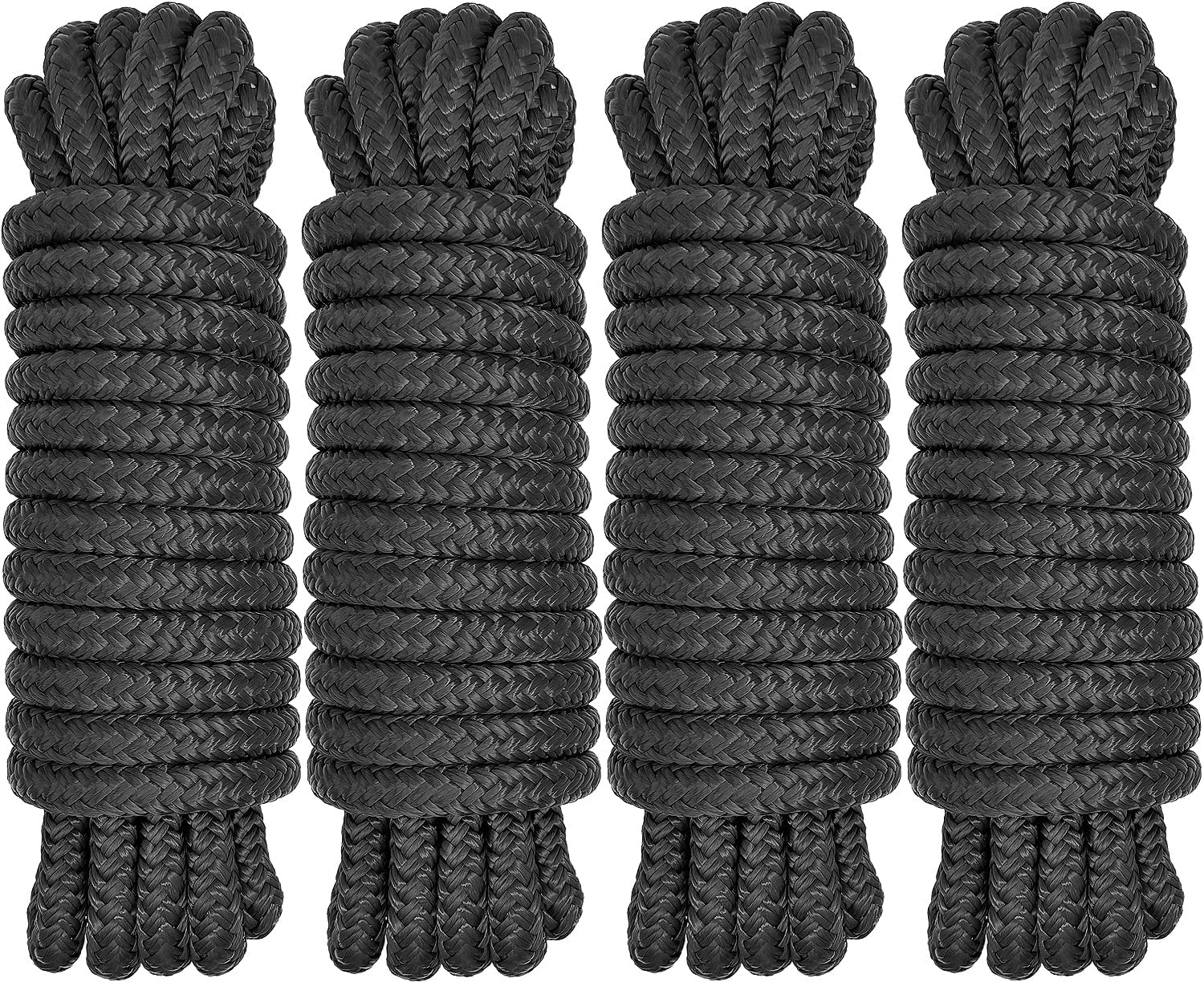 Amazon.com: Boat Dock Lines 1/2" x 15' - Double Braided Nylon Boat ...