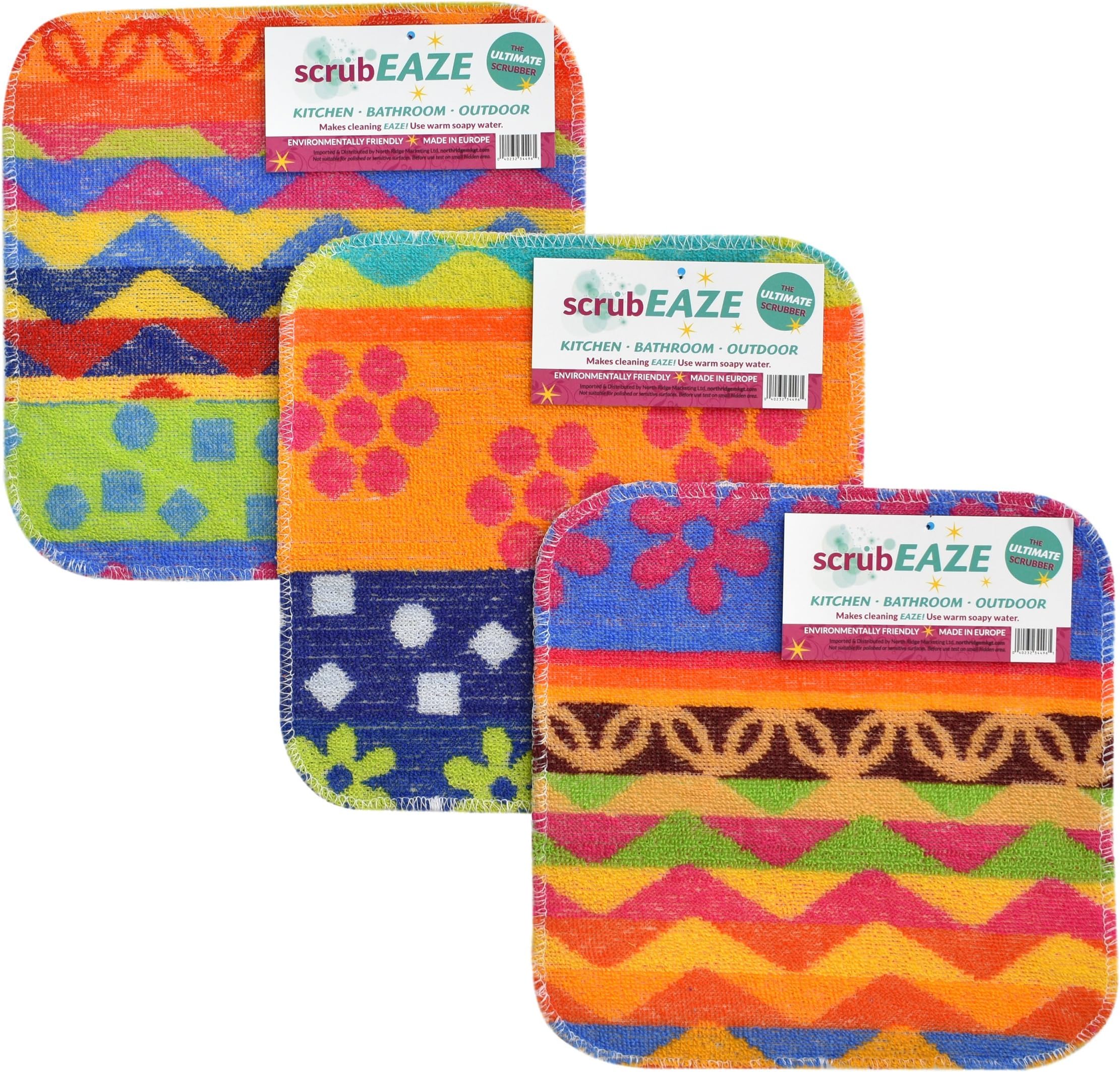 Amazon.com: ScrubEAZE - Multipurpose Scrubber (3, XL Super Size ...