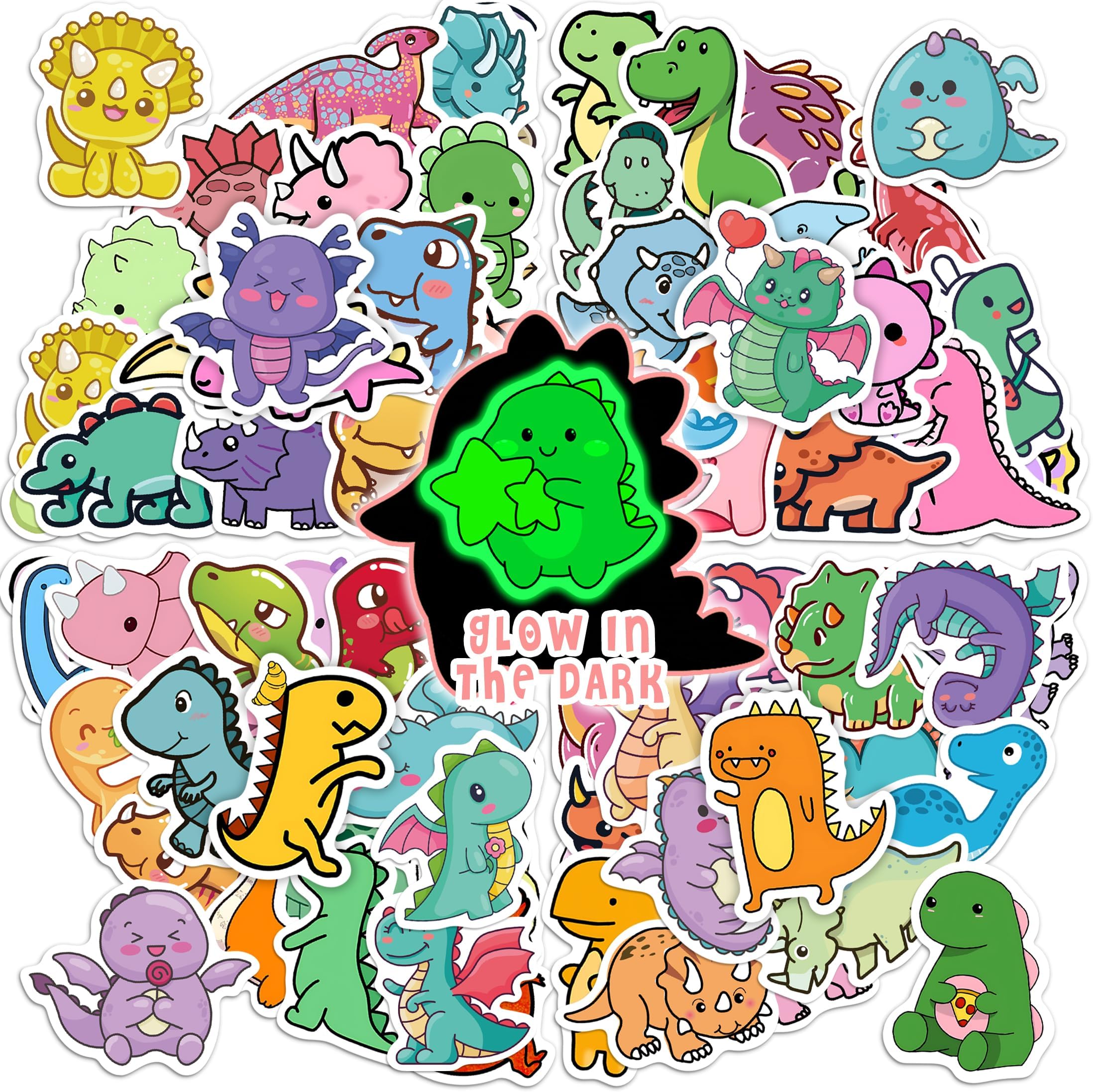 Amazon.com: Forest Stickers 50pcs Cute Green Forest Tree Stickers for ...