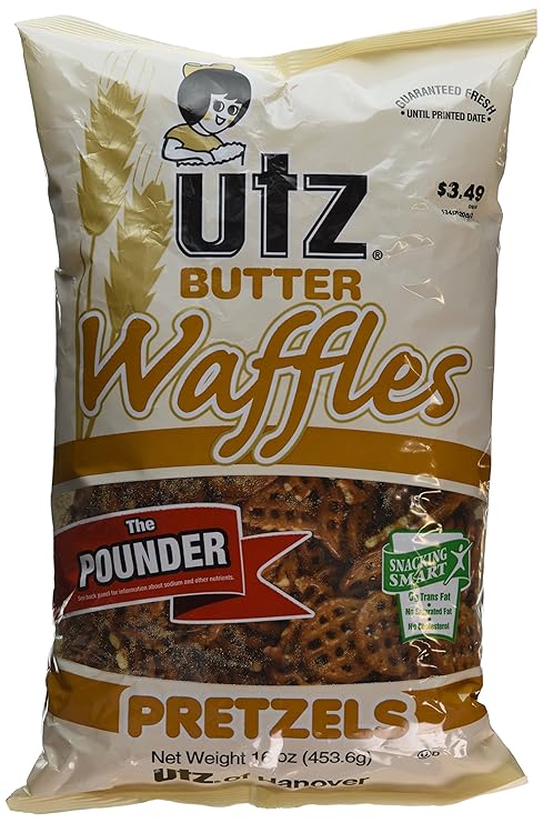 Amazon.com: Utz Butter Waffles Pretzels, 16 Ounce