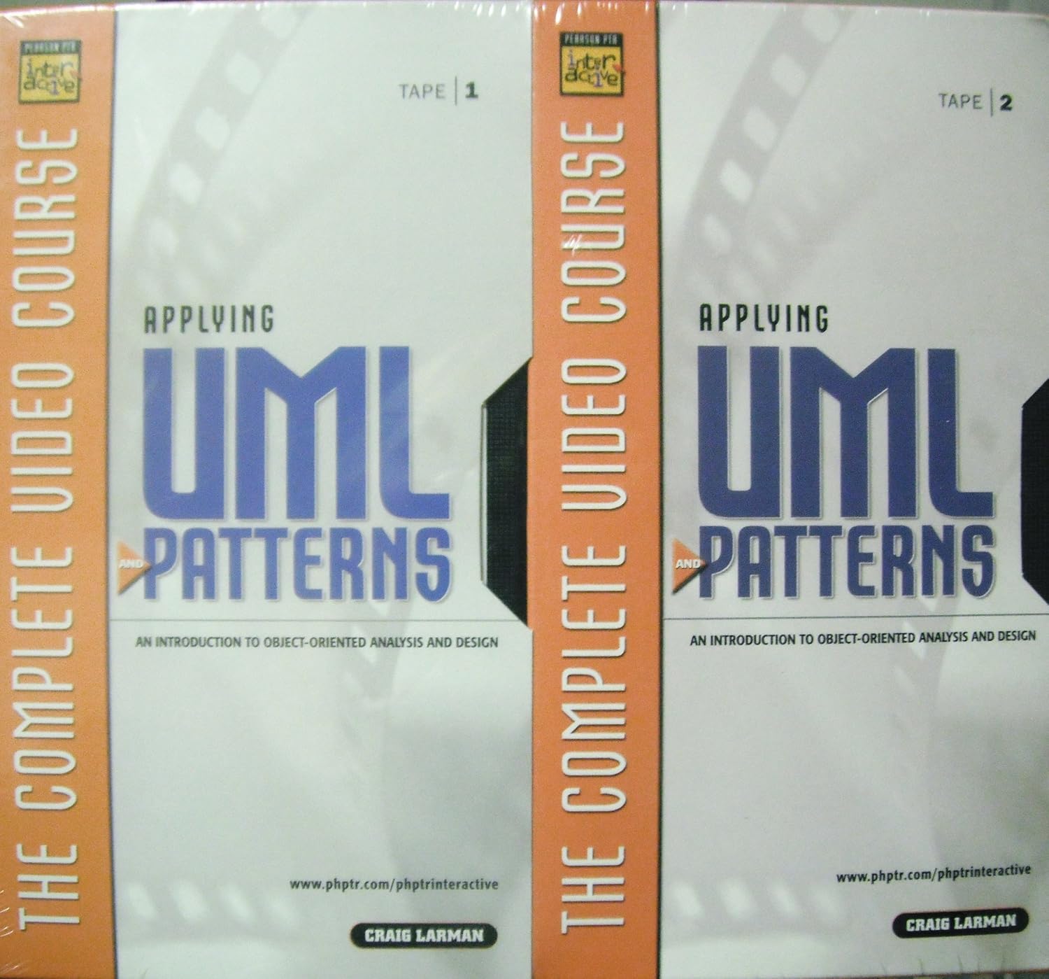 Applying UML and Patterns Video Tapes [VHS]: Amazon.es: Larman, Craig ...