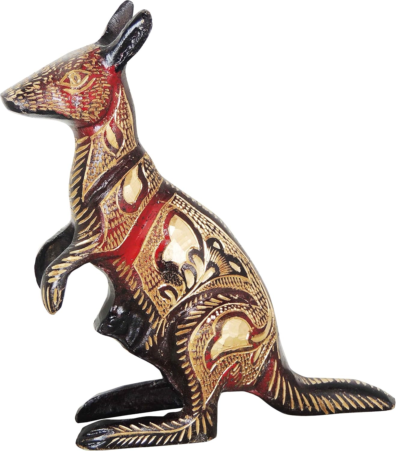 Amazon.com: Brass Gift Center Kangaroo Statue with Handwork Showpiece ...