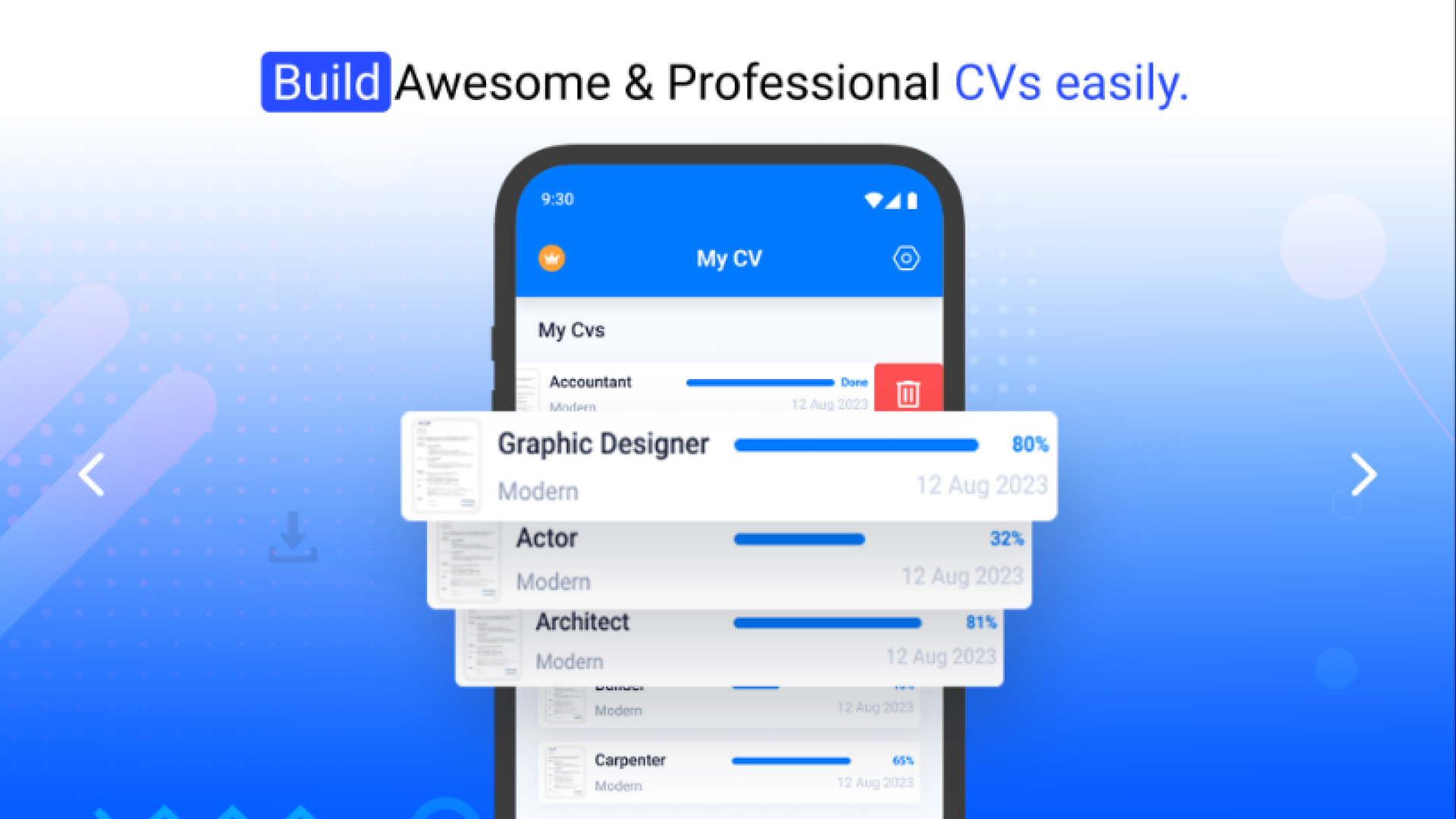 Cv Maker - Resume Template, Resume Maker, Resume Builder, Resume Ai ...
