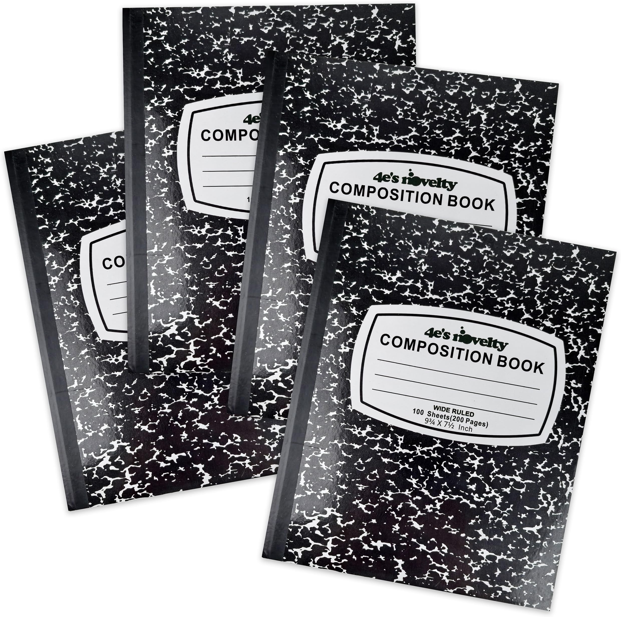 Amazon.com : Rosmonde Wide Ruled Composition Notebooks 5 Pack, Combo ...