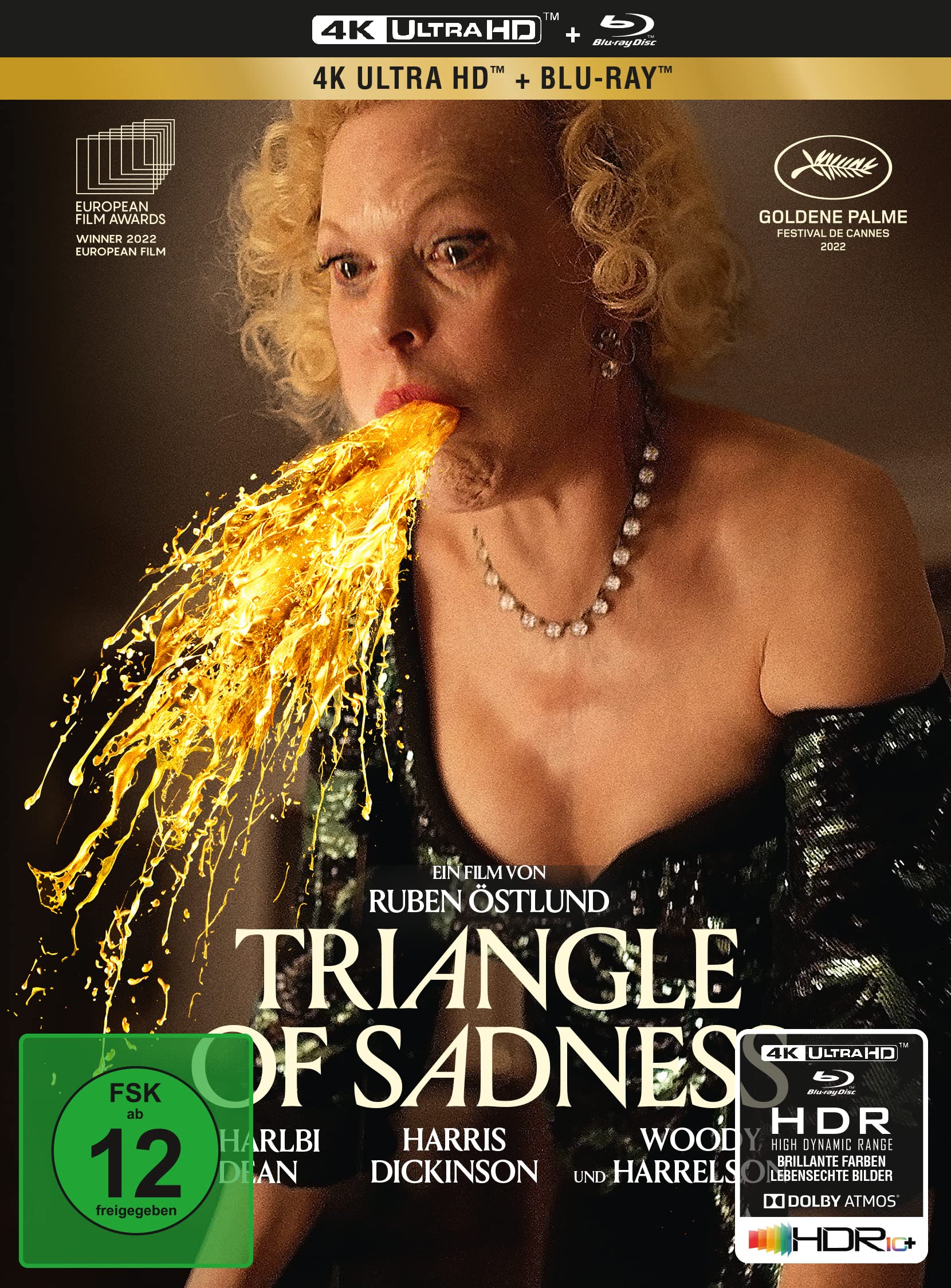 Triangle of Sadness - 2-Disc Limited Collector's Edition im Mediabook (Deutsch/OV) (UHD-Blu-ray ...