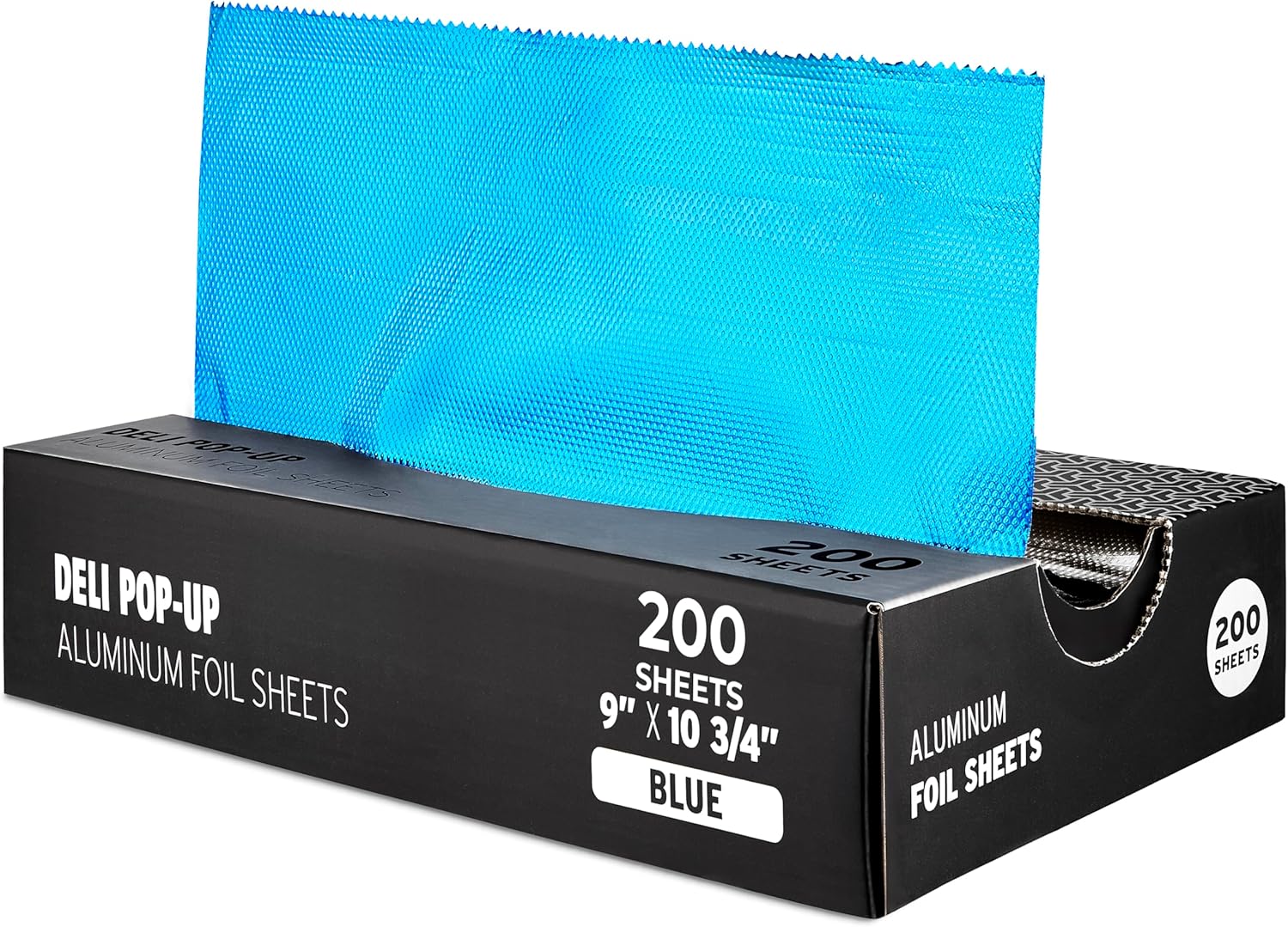Amazon.com: 200 Count 9 Inch Blue Pre Cut Aluminum Pop Up Sheets for ...