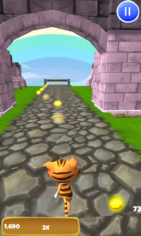 A Tiger Dash 3D: Animal Kingdom of Cats - FREE Edition - App on Amazon ...