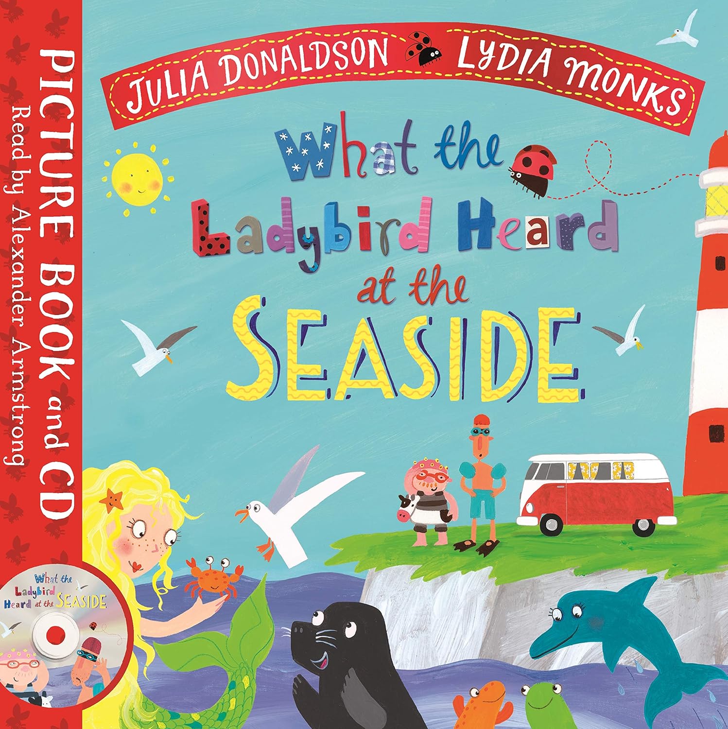 Amazon.com: What the Ladybird Heard at the Seaside: Book and CD Pack ...