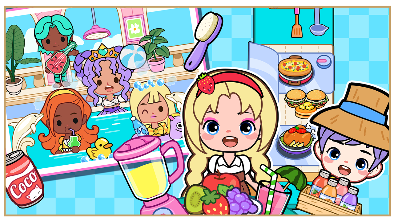 Princess Amelia's World - Royal Paper Kingdom Kids Town & City Life ...